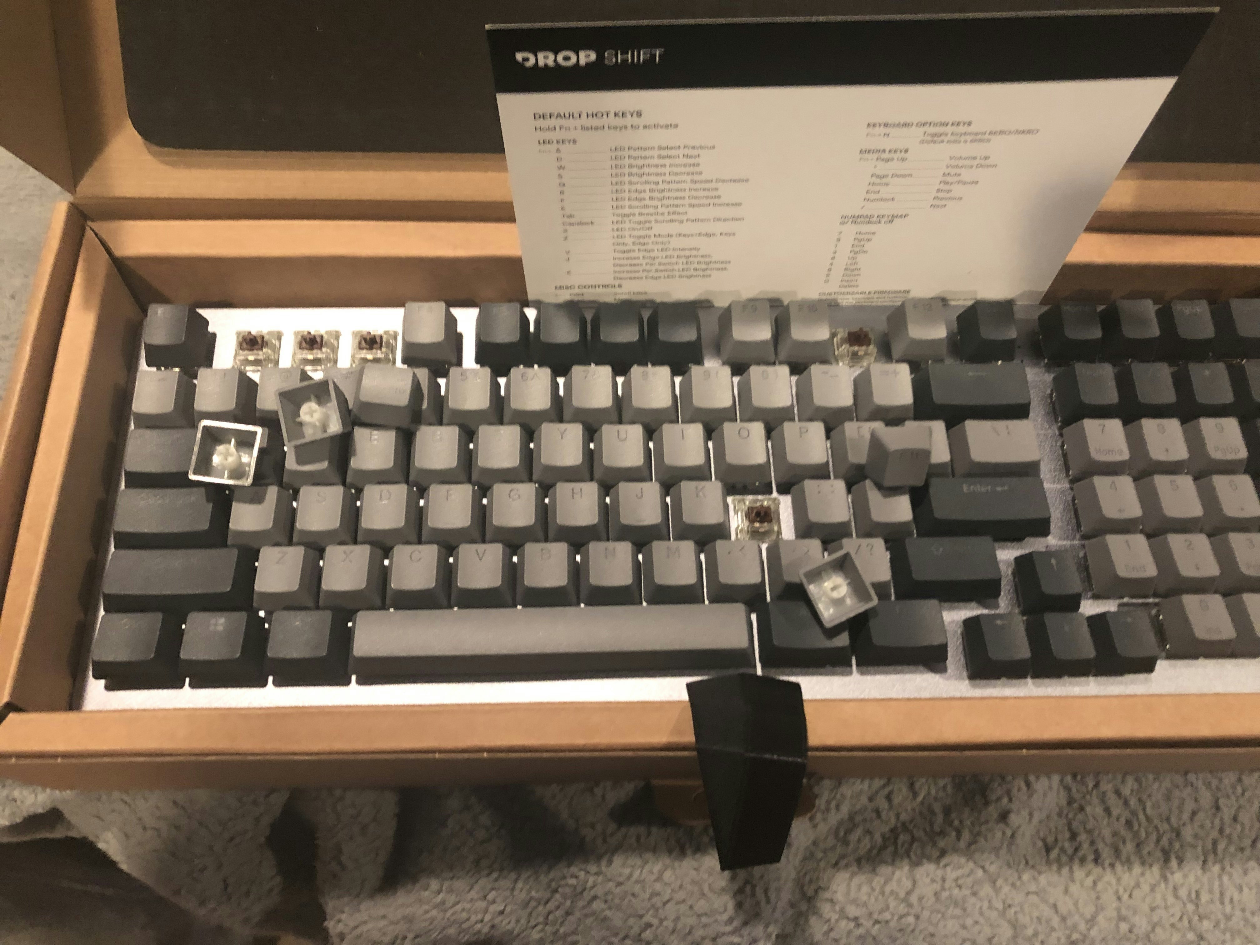 Drop SHIFT Mechanical Keyboard | Full Size Hot Swappable