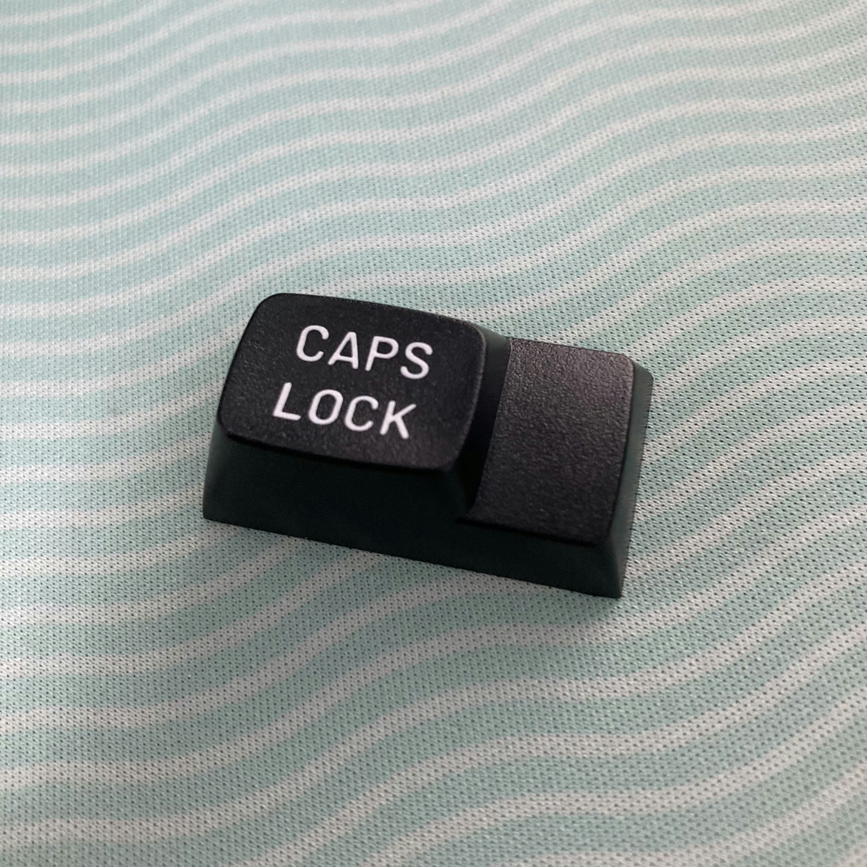 Is the stepped caps lock a centre stem keycap? | Drop