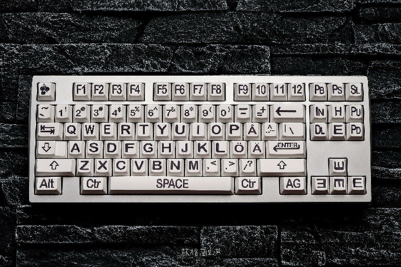 BIG font keycaps | Drop