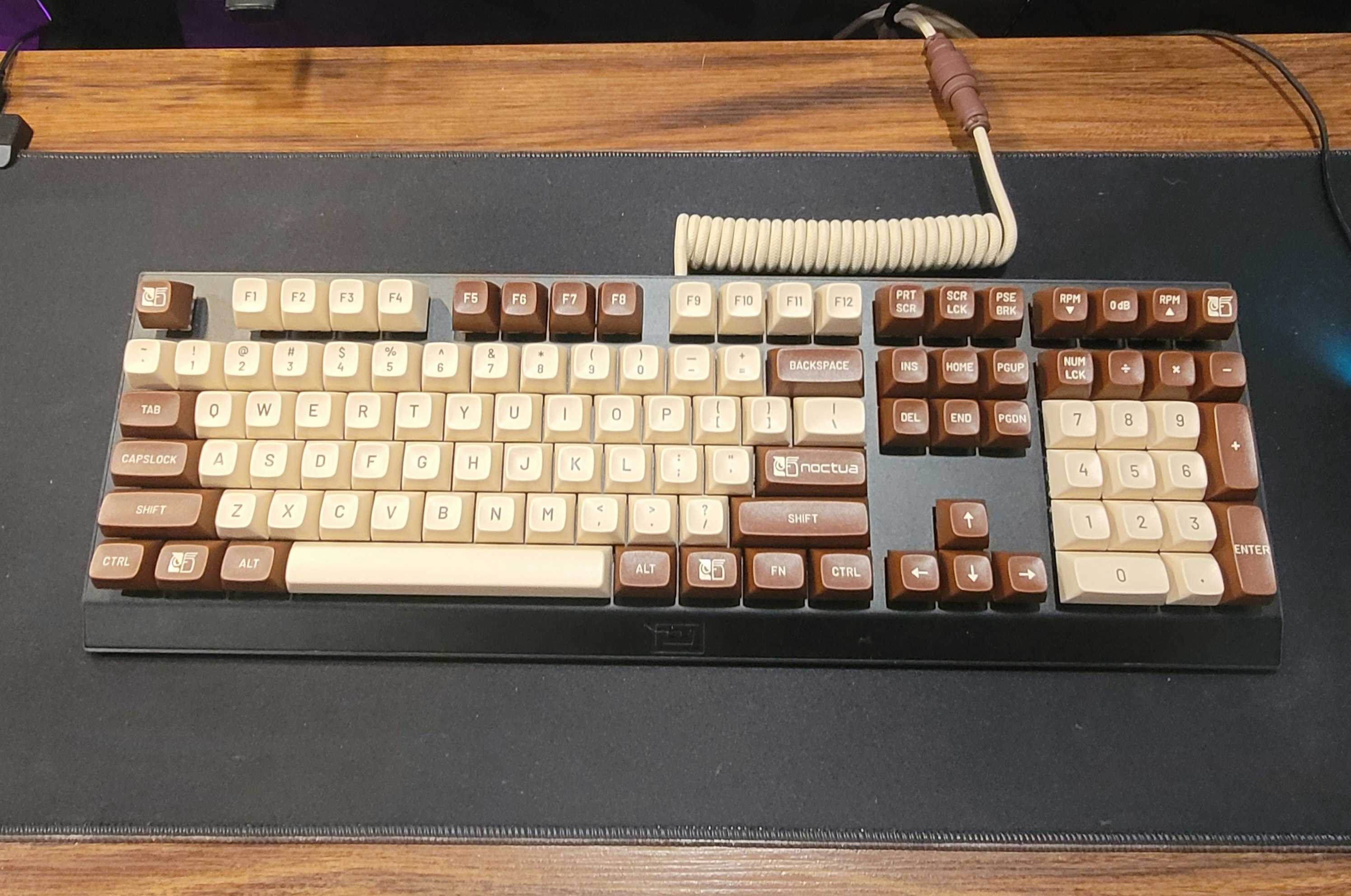 Drop + MiTo MT3 Noctua Keycap Set - Base Keycaps Reviews | Mechanical ...