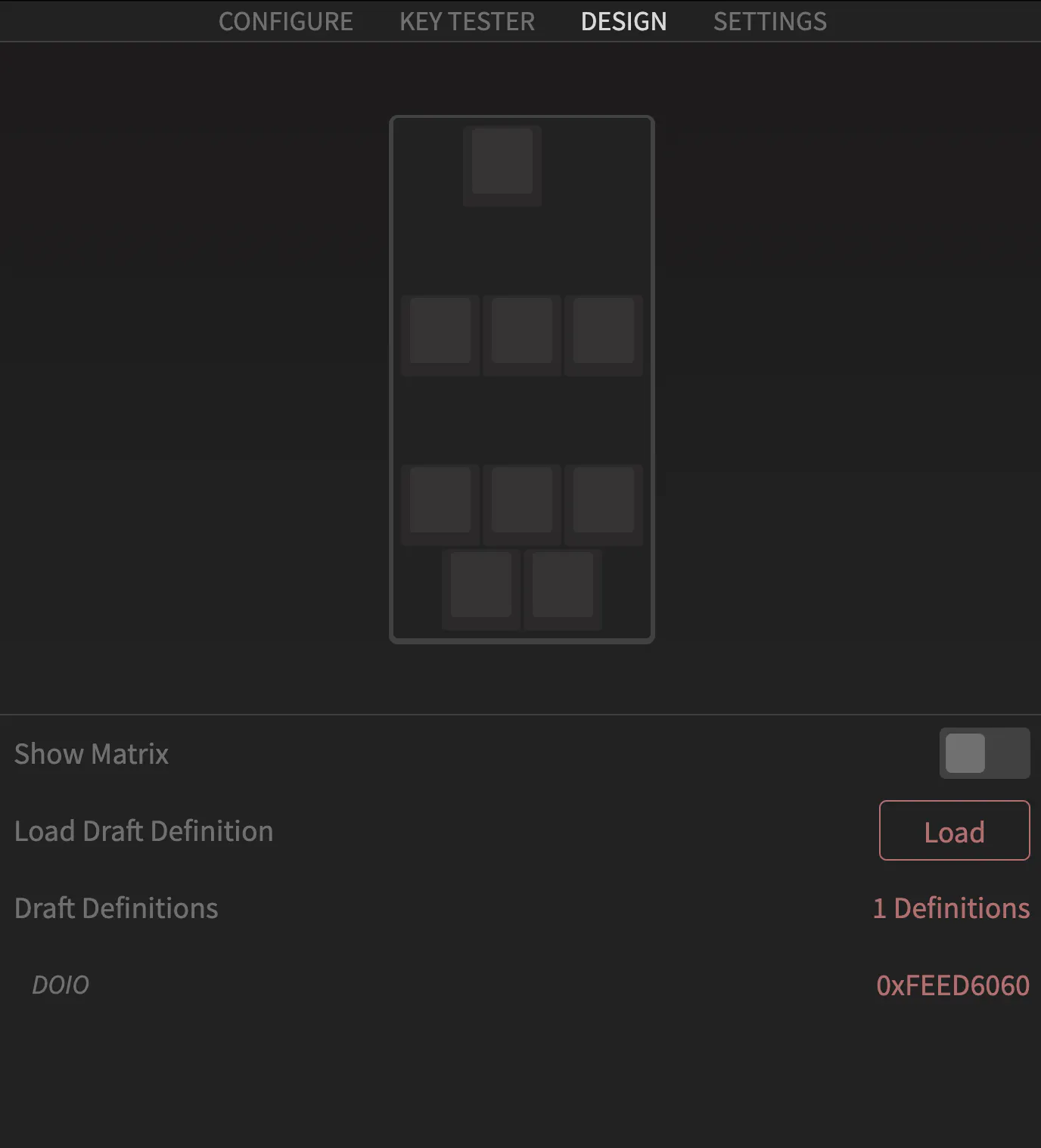 Recently got this macropad, but it's not detected in VIA. Is a json ...