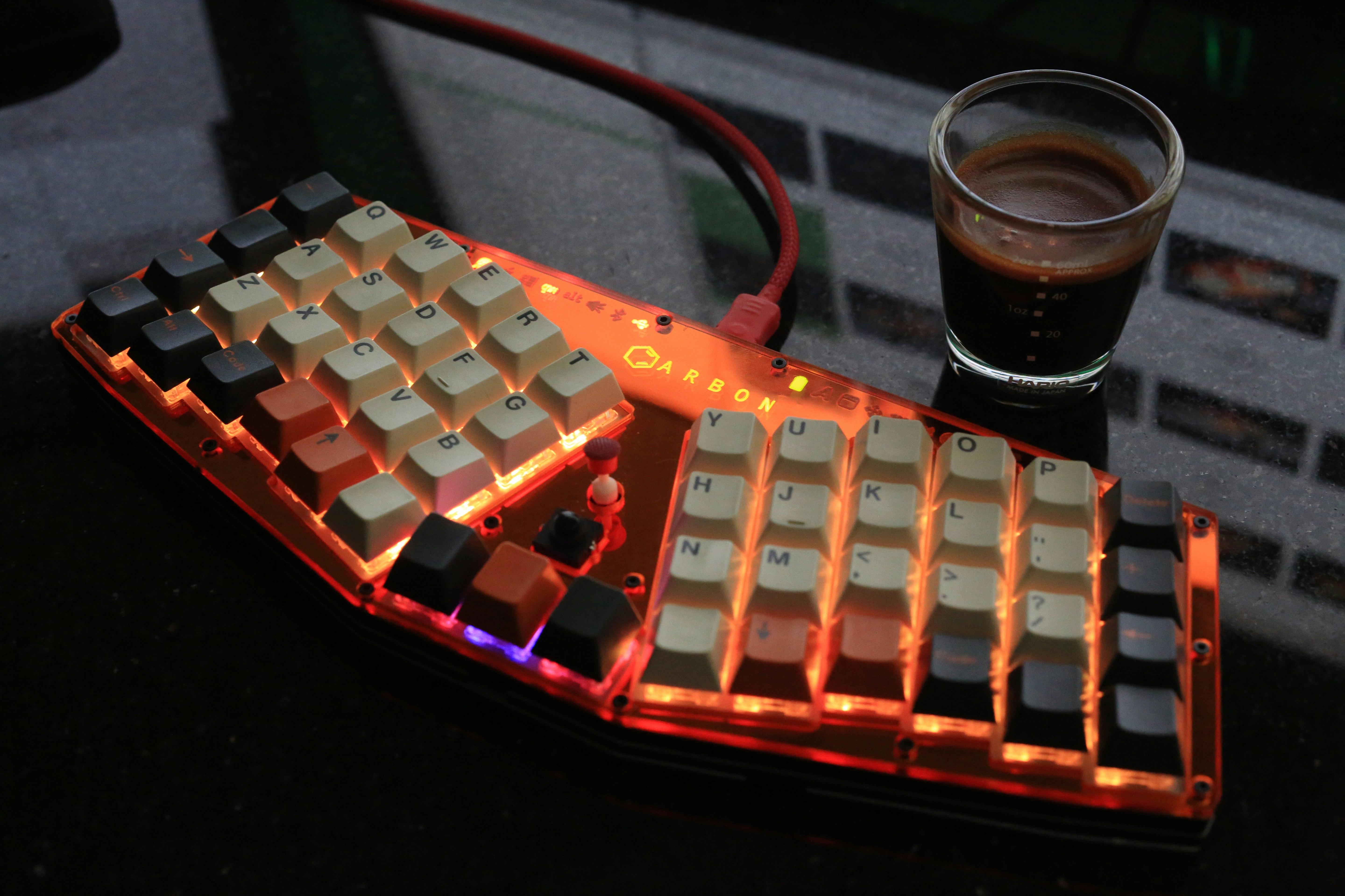 Keyboard & Drink | Drop