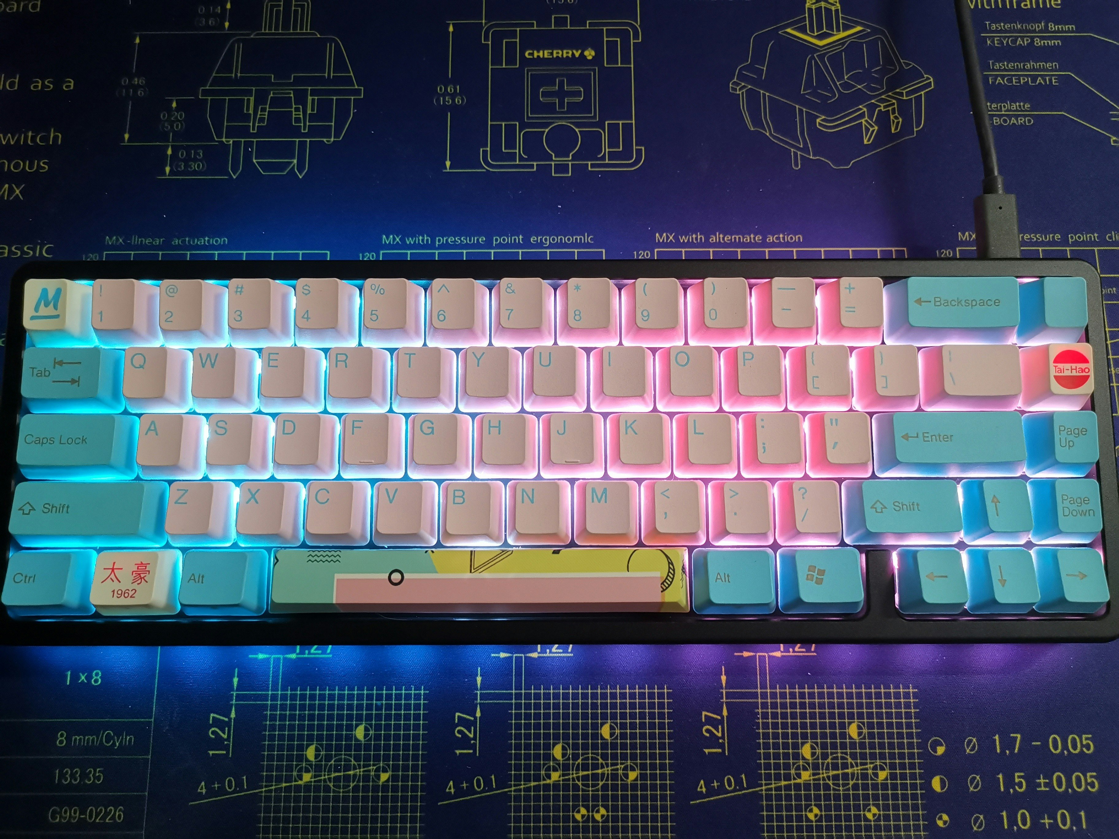 Drop ALT High-Profile Mechanical Keyboard | 65 Percent Keyboard