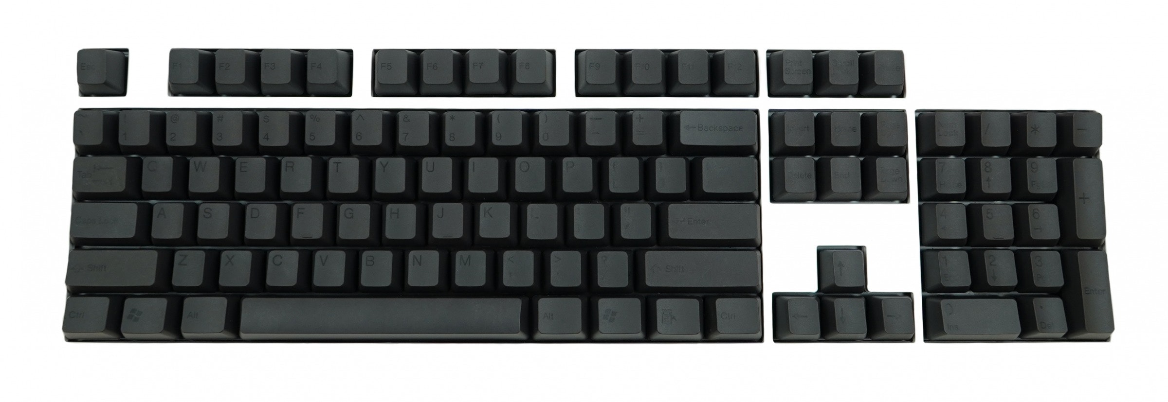 [Compare] Black on Black Keycaps Poll | Drop