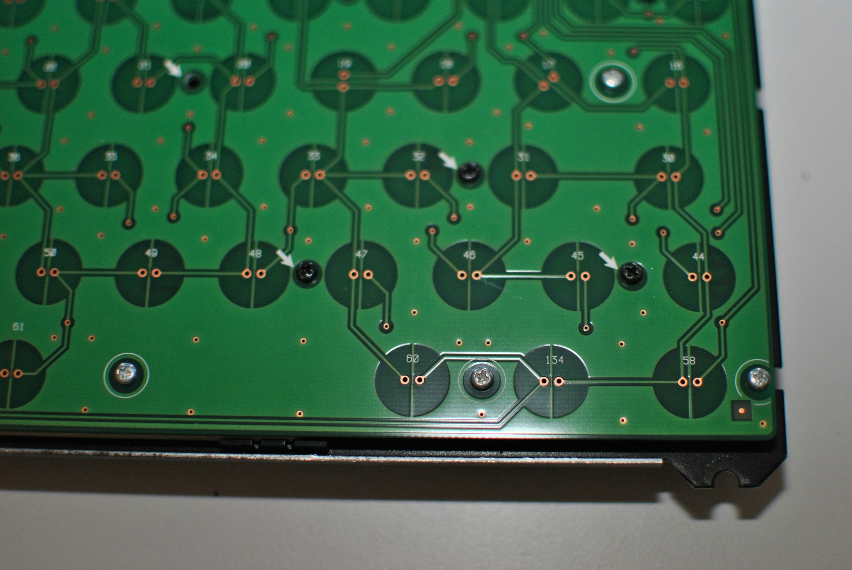 Infinity Topre PCB (without Topre domes - would be replacement ...