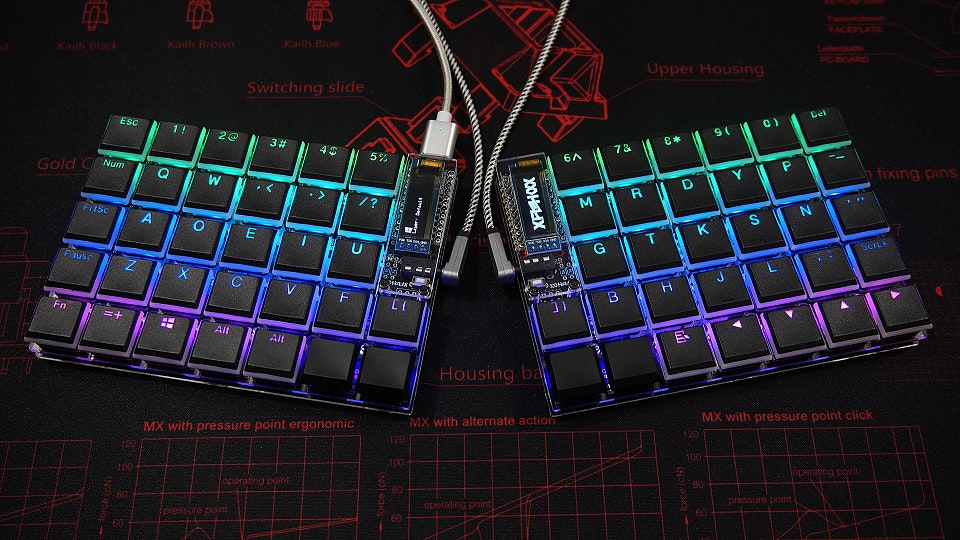 Ortholinear Keyboard Poll | Drop