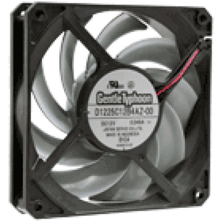 Nidec-Servo Gentle Typhoon D1225C High Performance Case/Radiator Fan ...