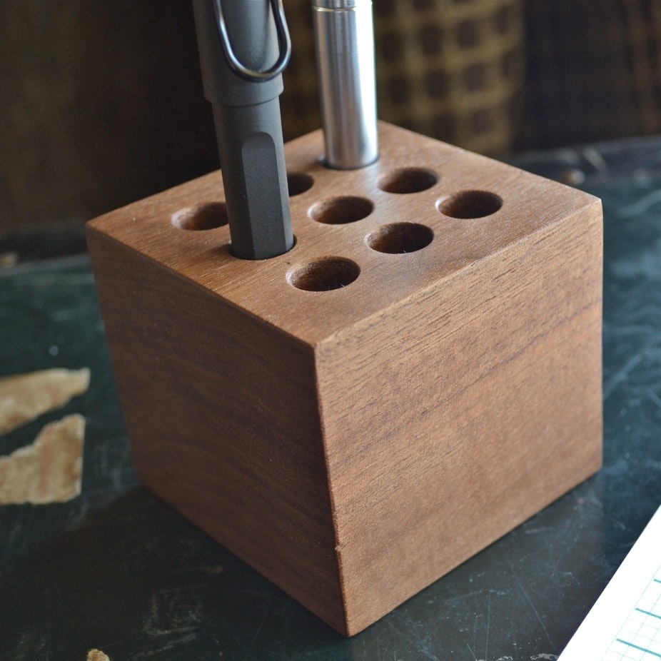 Dudek Modern Goods - Handmade Pen Blocks Poll | Drop