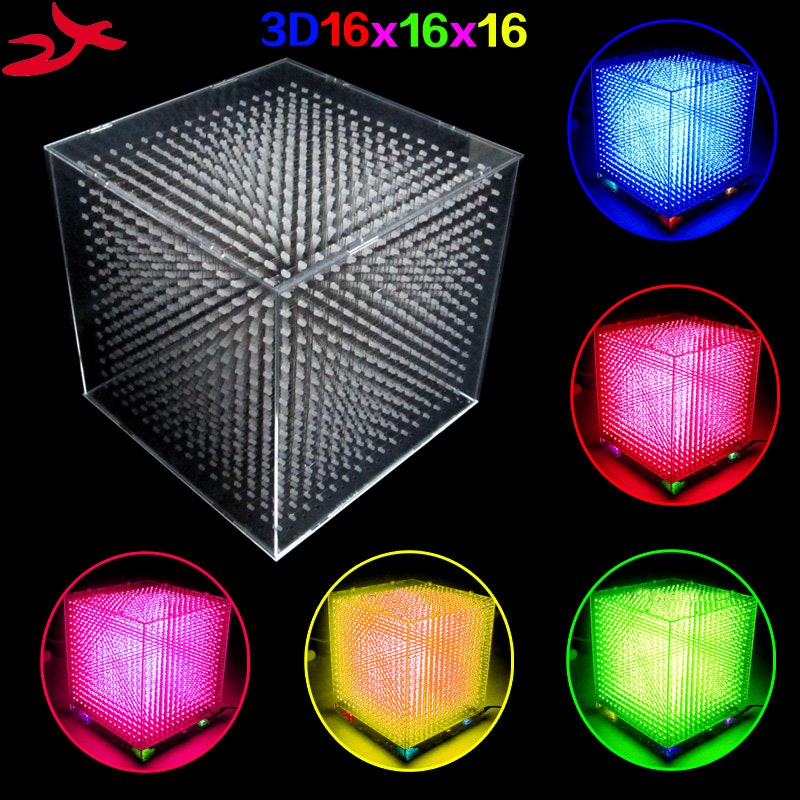 16x16x16 LED Cubes! Poll | Drop