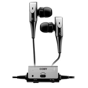 Shop Coby Noise Canceling Isolation Stereo Earphones With In Line ...