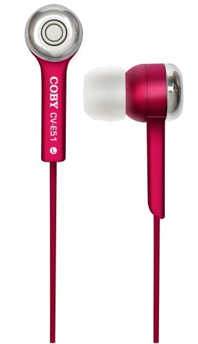 Shop Coby CVE 51 RED Jammerz Sound Isolating Earphones Red & Discover ...