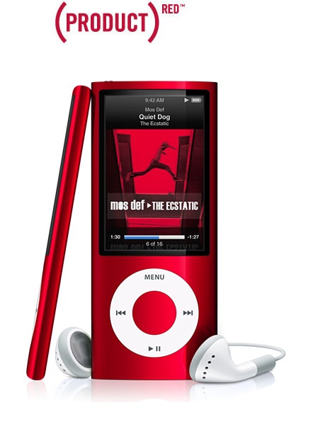Shop Apple I Pod Nano 16 GB Red 5th Generation NEWEST MODEL & Discover ...