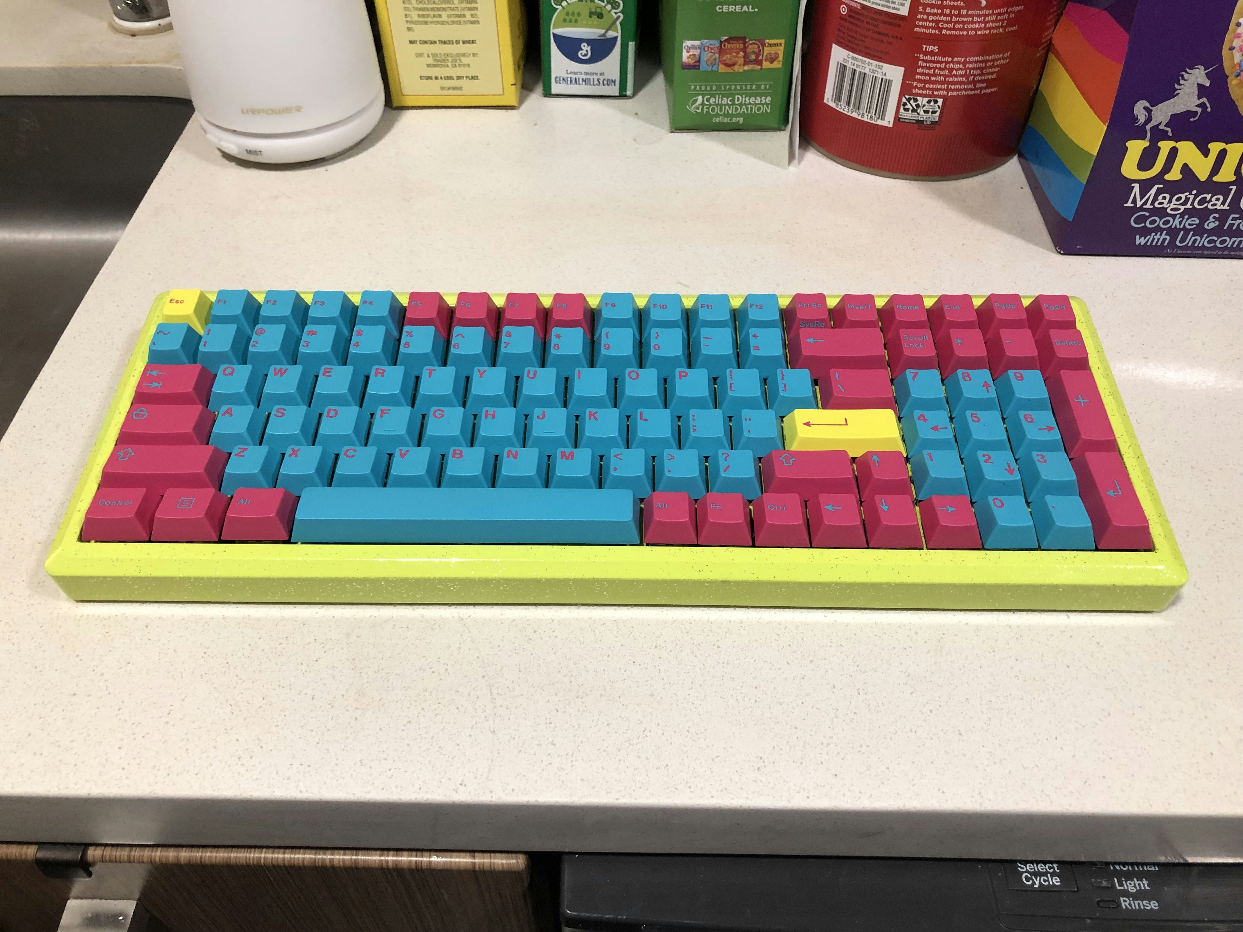 NYM96, powdercoated (Powerbait, prismatic powders), GMK Miami | Drop