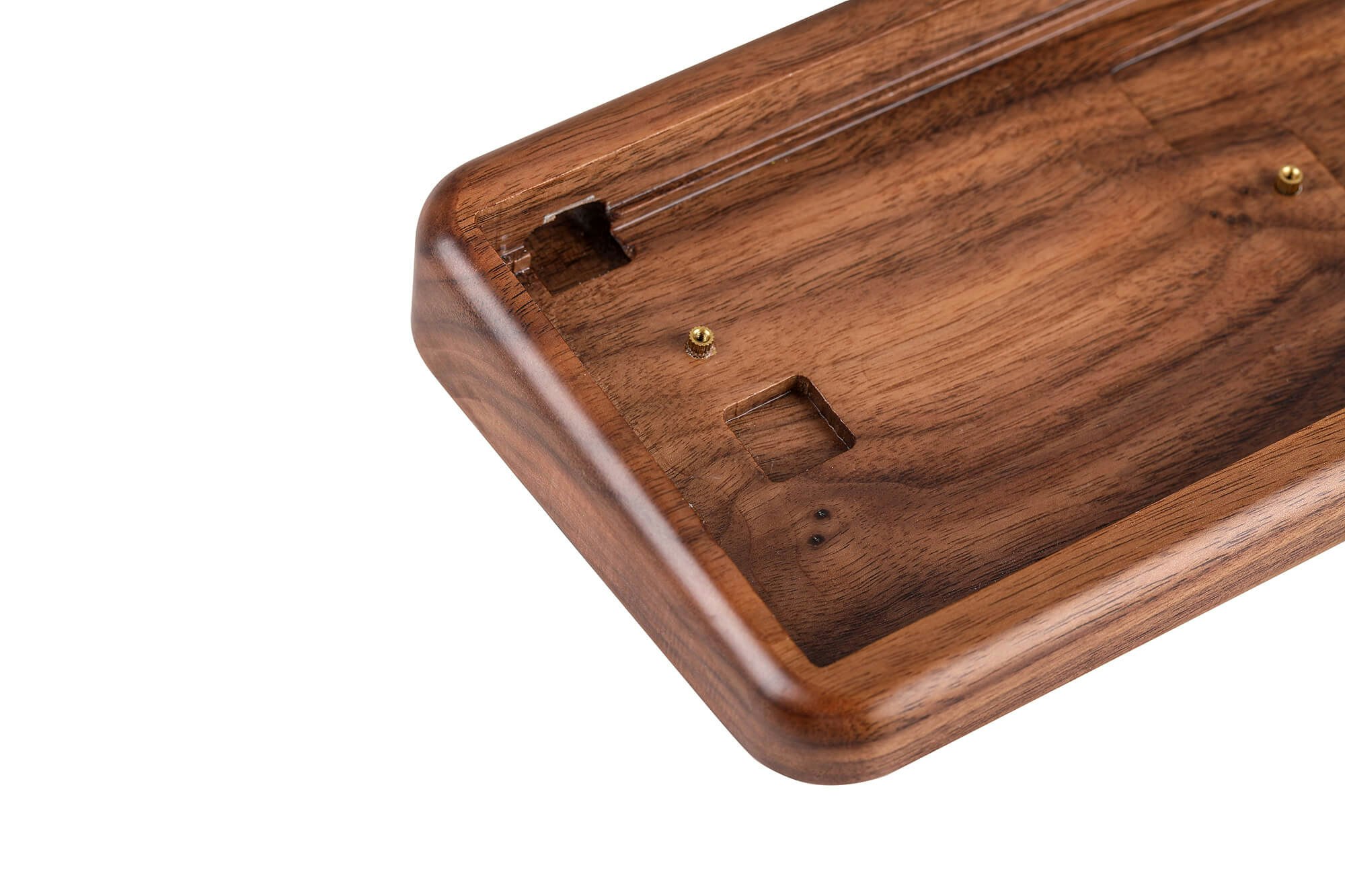 MelGeek Mojo60 Custom Walnut Mechanical Keyboard Case Ultimate Edition ...