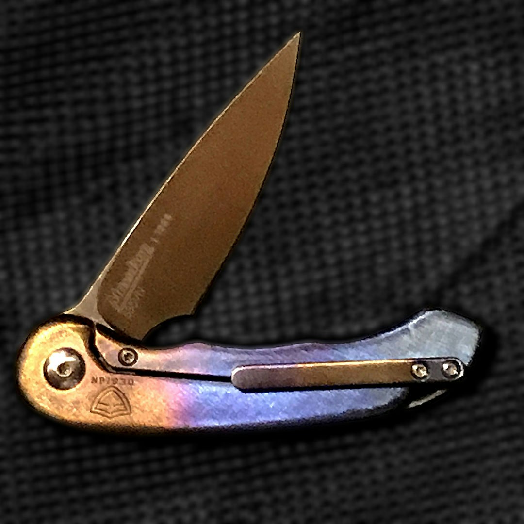 Massdrop x Ferrum Forge Falcon S35VN Folding Knife | Knives | Folding ...