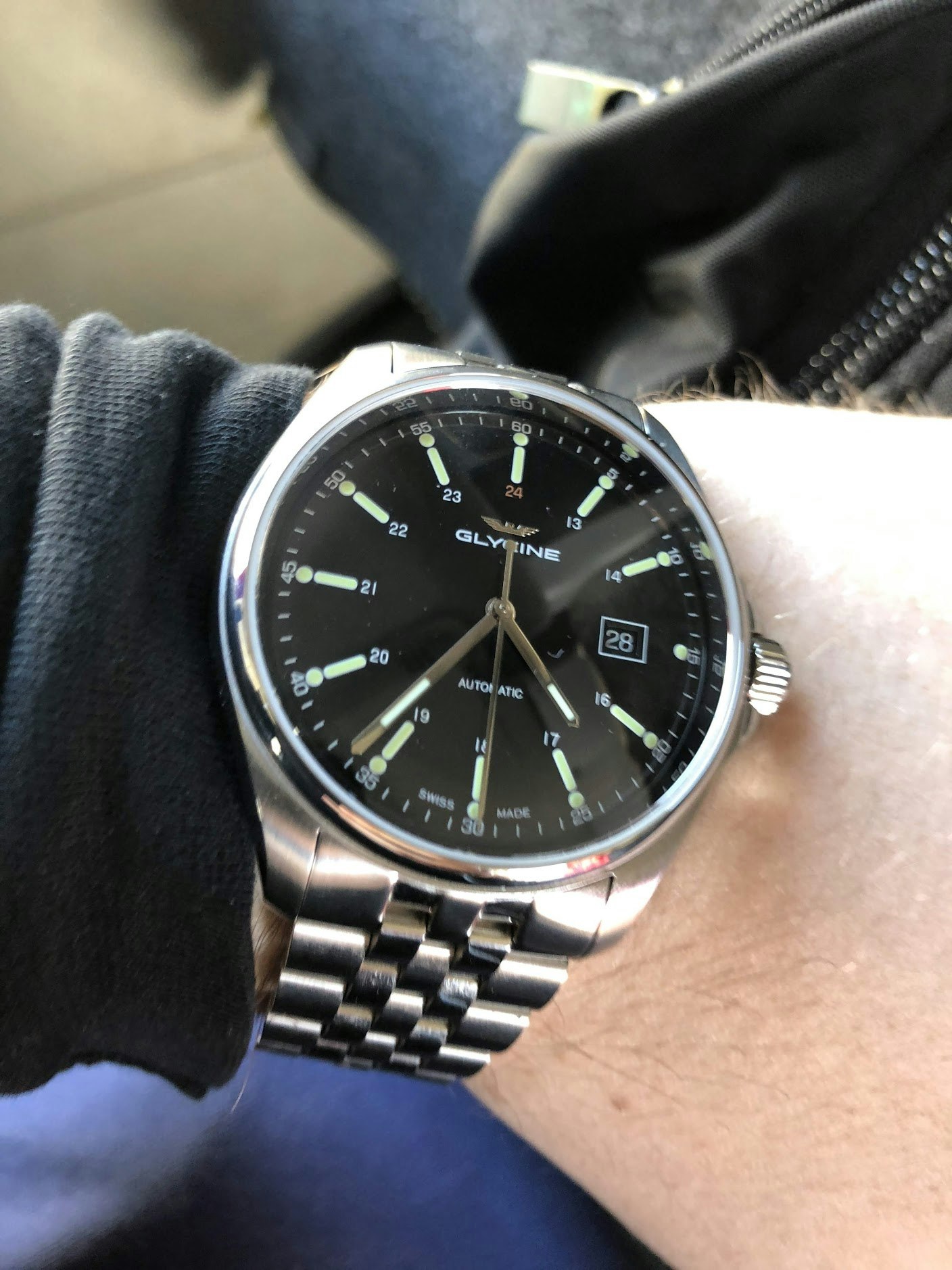 Glycine Combat 6 Classic Automatic Watch | Watches | Pilot Watches | Drop