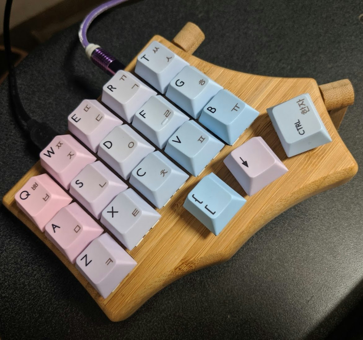 Hangul (Korean Alphabet) PBT Dye-Subbed Keycap Set | Mechanical ...