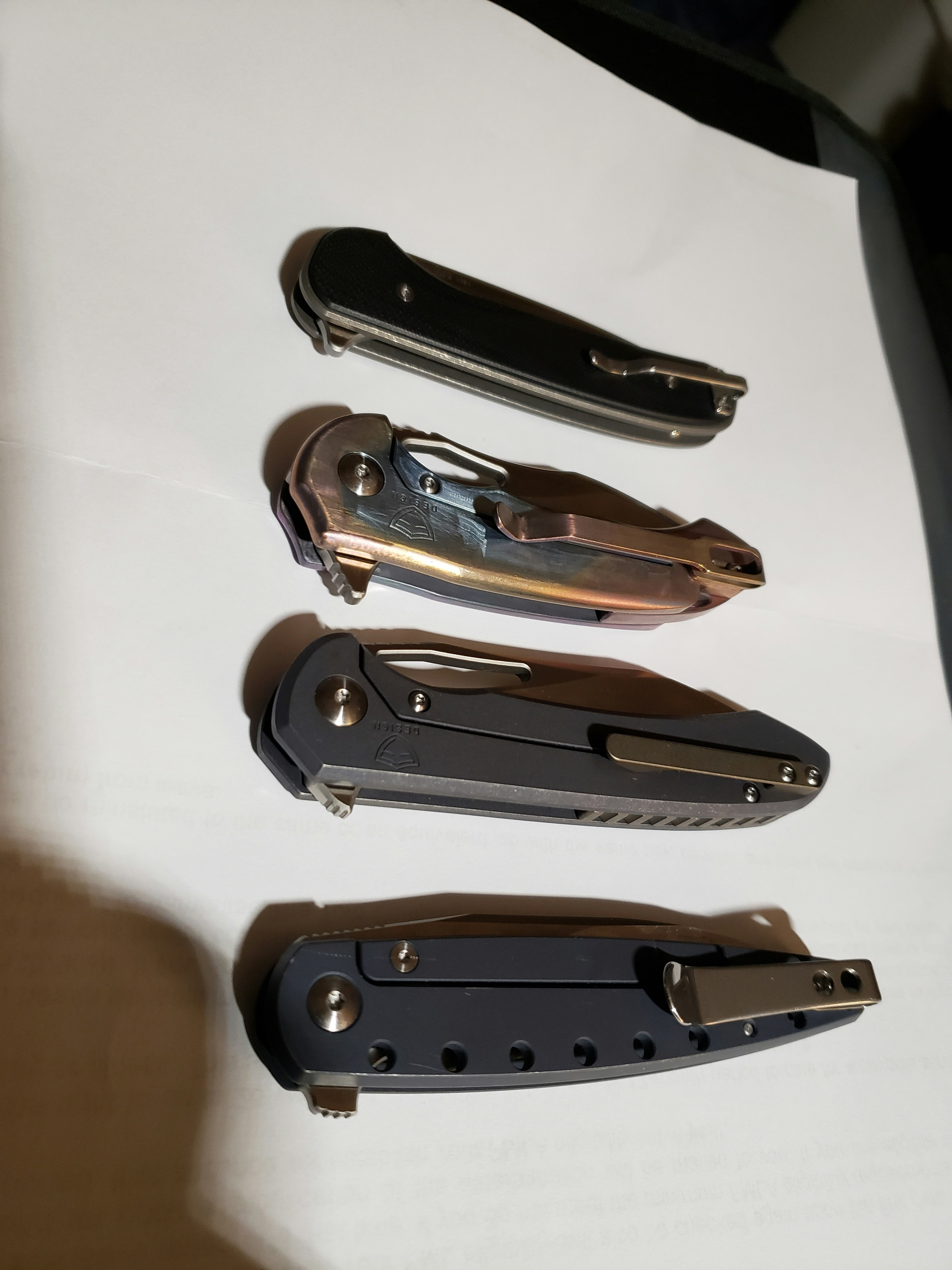 Massdrop x Ferrum Forge Falcon S35VN Folding Knife | Knives | Folding ...