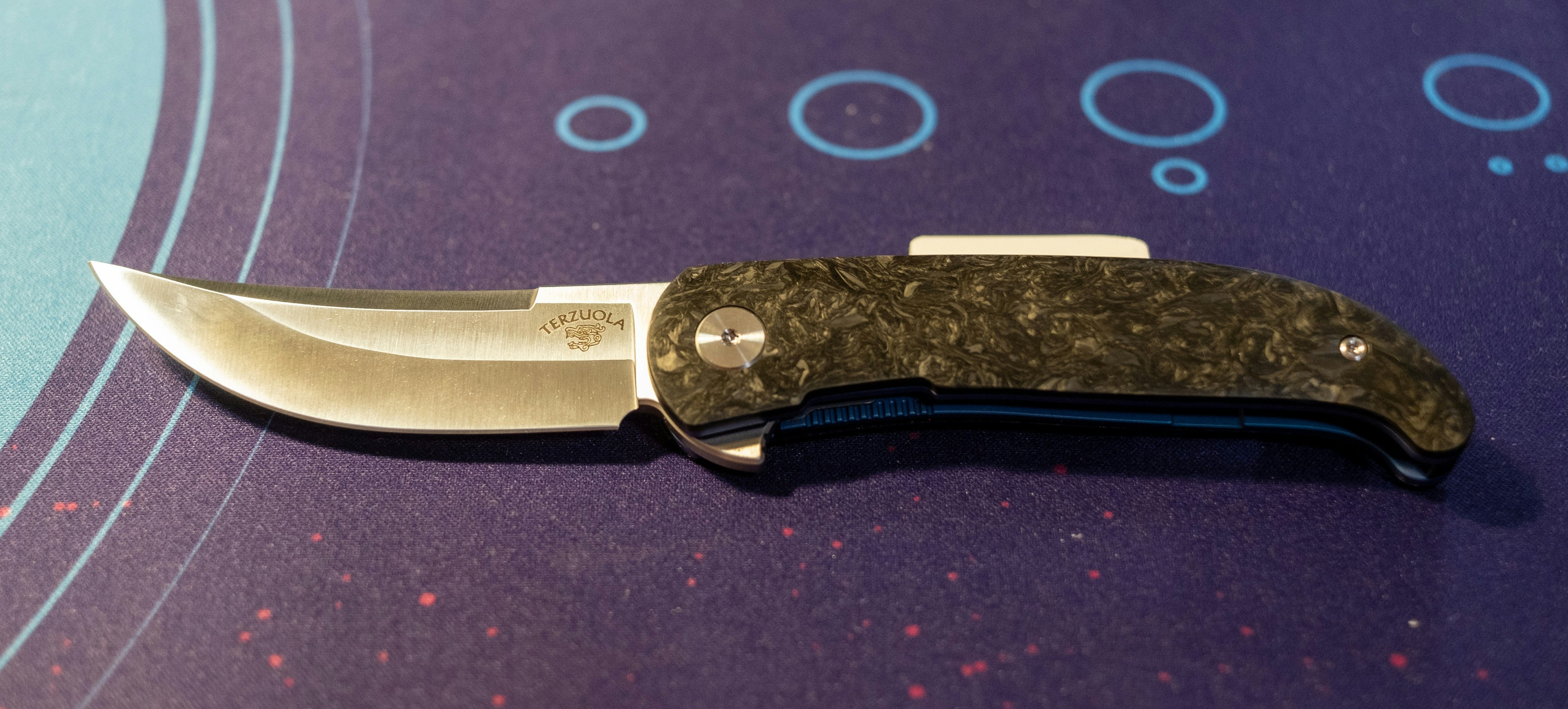 Drop + Terzuola Cyrus Persian Folding Knife | Knives | Folding Knives ...