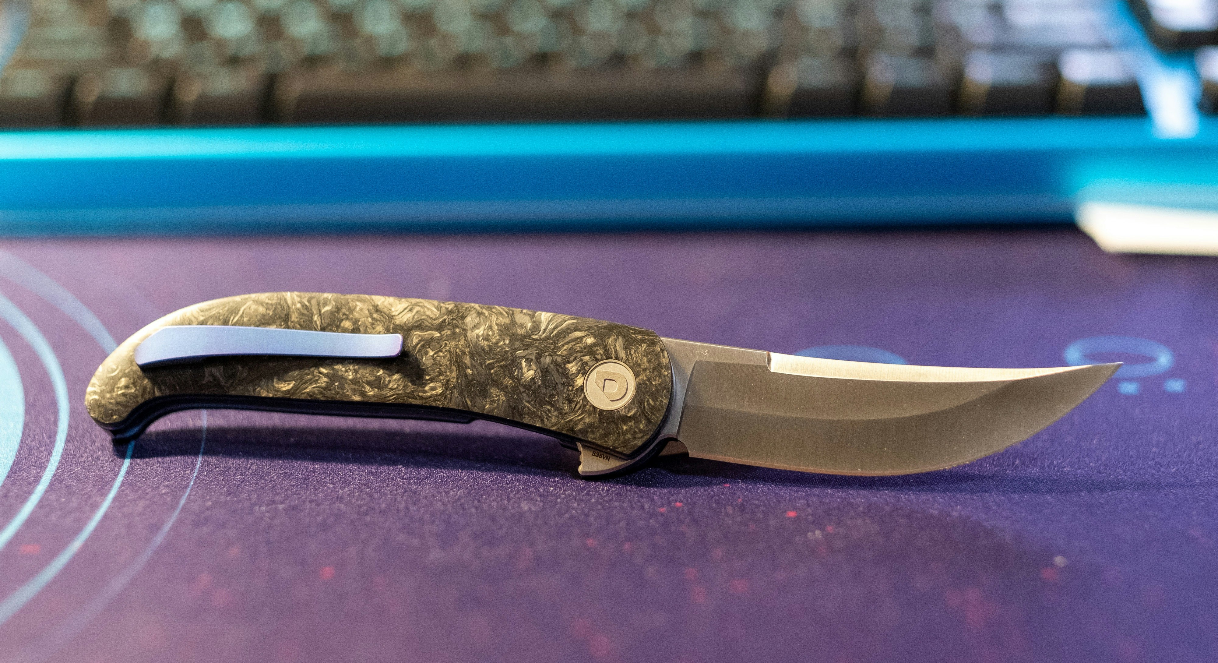 Drop + Terzuola Cyrus Persian Folding Knife | Knives | Folding Knives ...