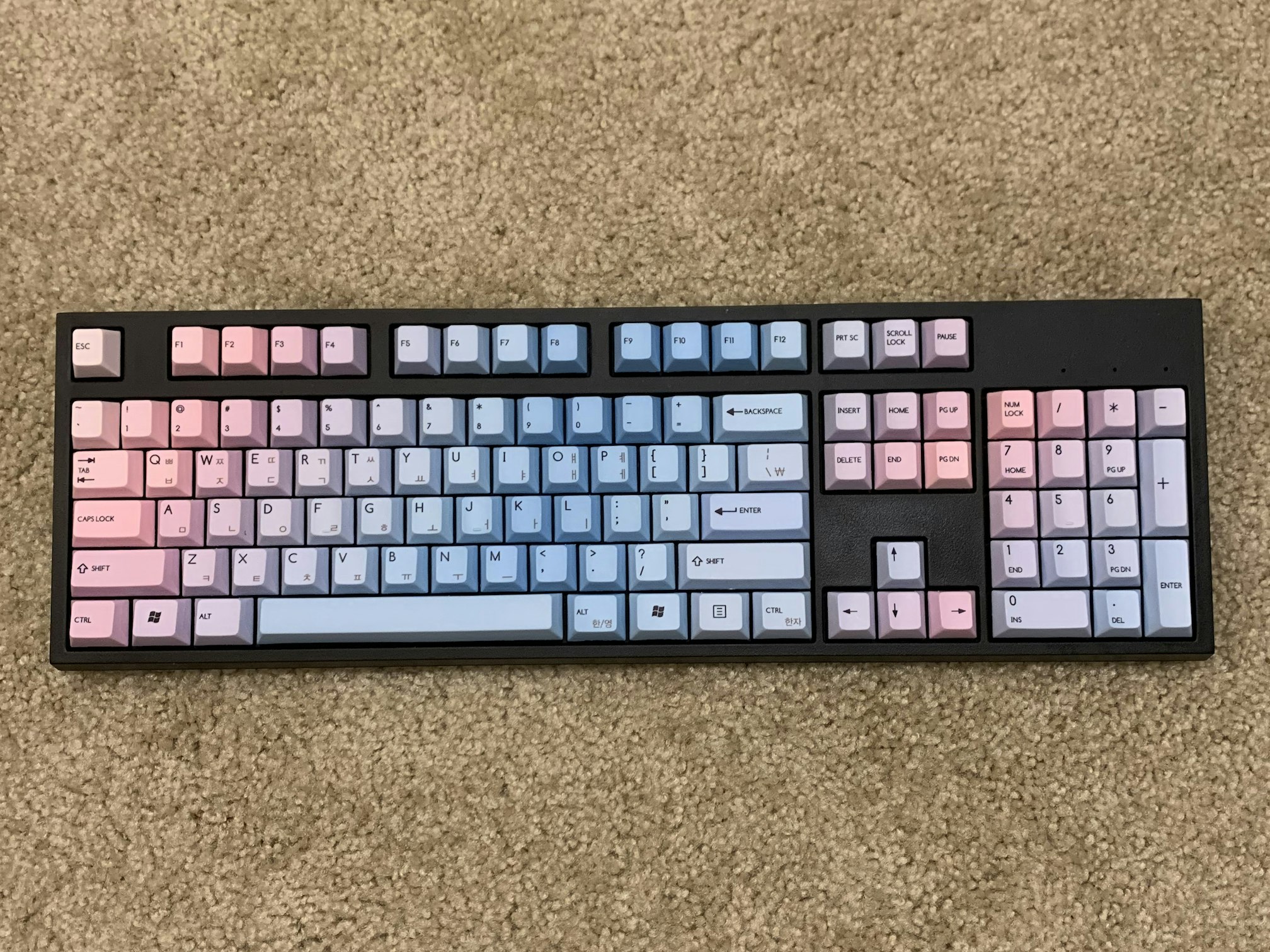 Hangul (Korean Alphabet) PBT Dye-Subbed Keycap Set | Price & Reviews | Drop