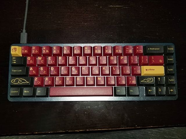Drop + RedSuns GMK Red Samurai Keycap Set | Price & Reviews | Drop