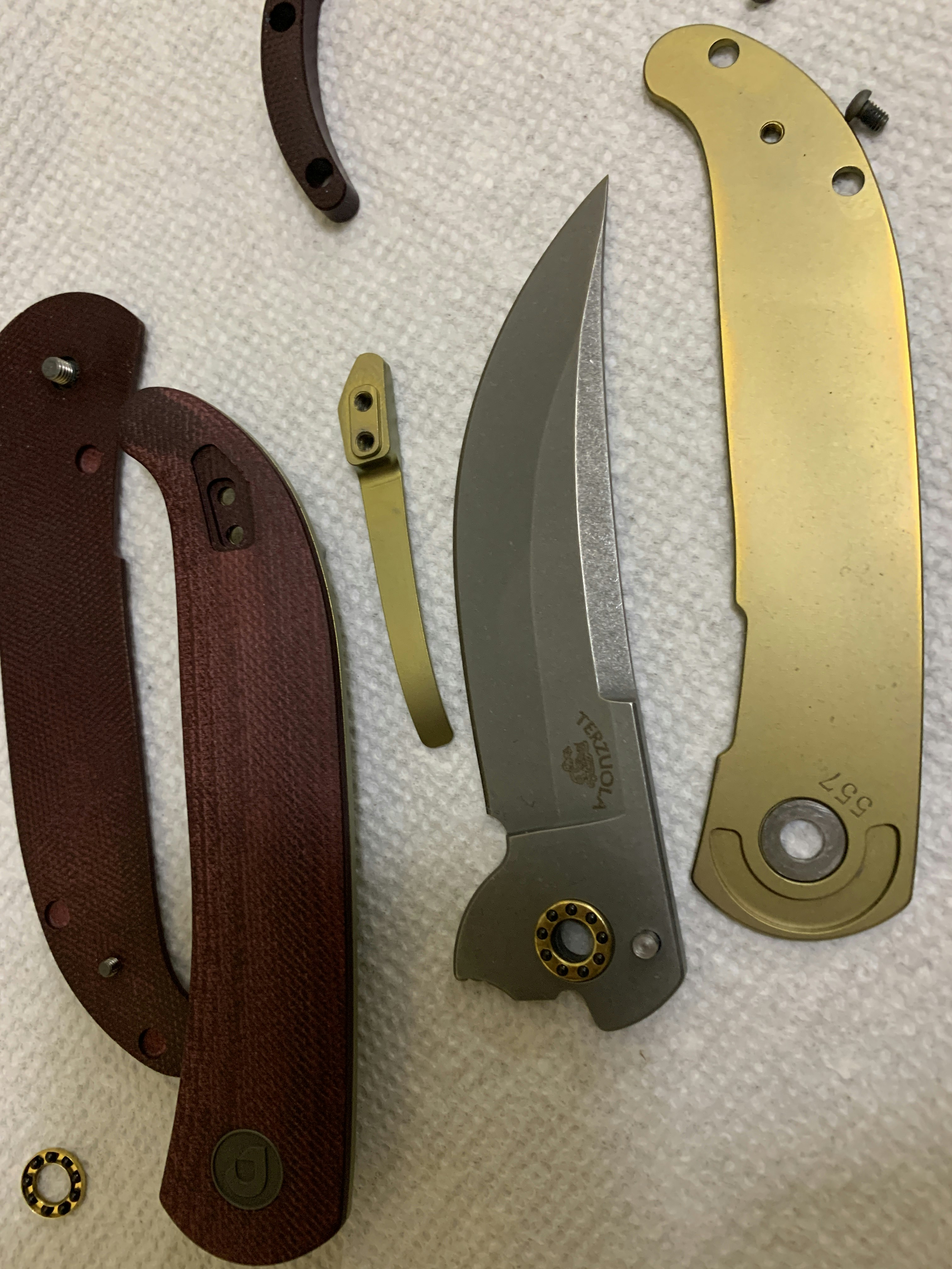 Drop + Terzuola Cyrus Persian Folding Knife | Knives | Folding Knives ...