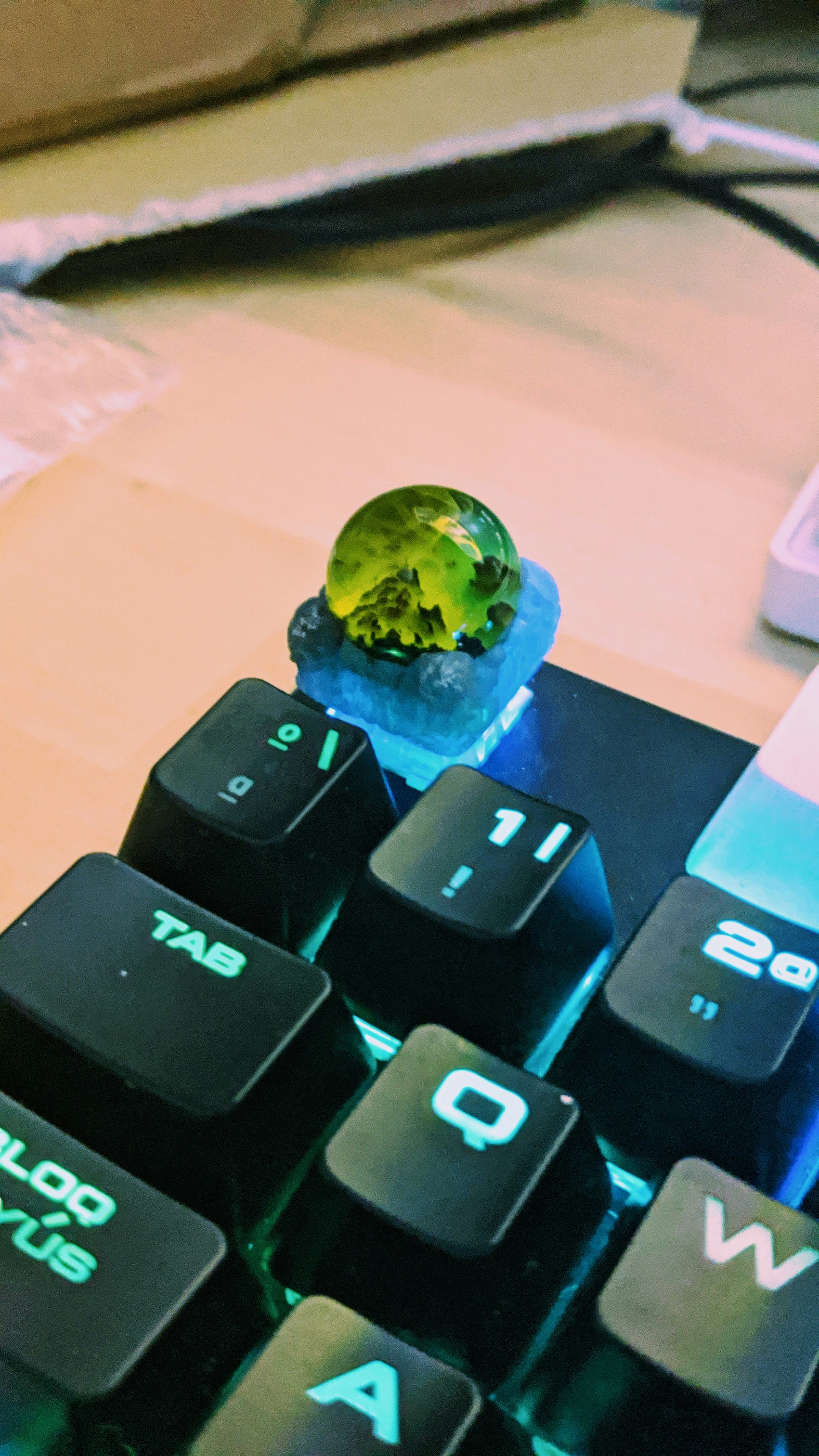 Moon Key Cursed Orb Artisan Keycap | Mechanical Keyboards | Keycaps ...