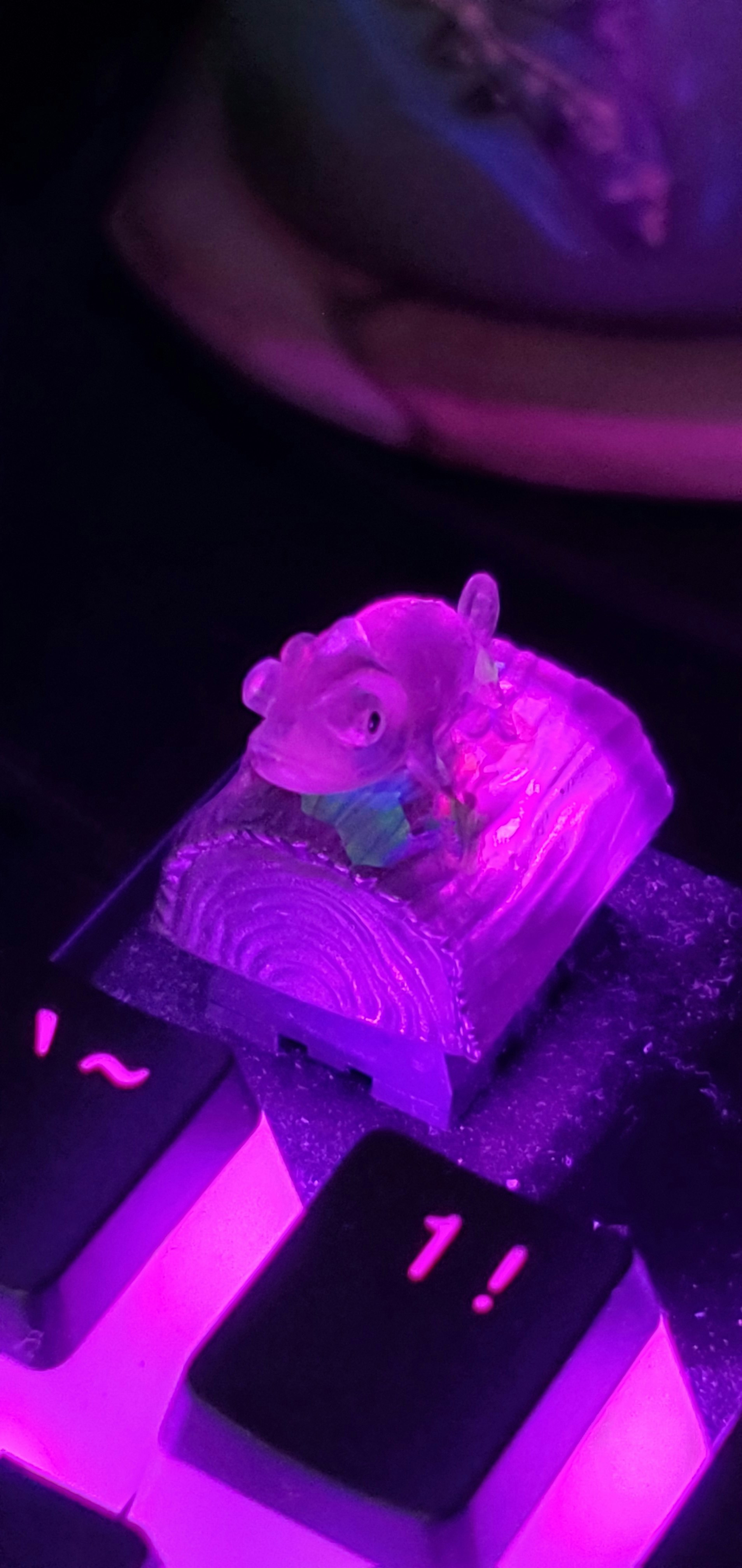 The Eye Key Chameleon Artisan Keycap | Mechanical Keyboards | Keycaps ...
