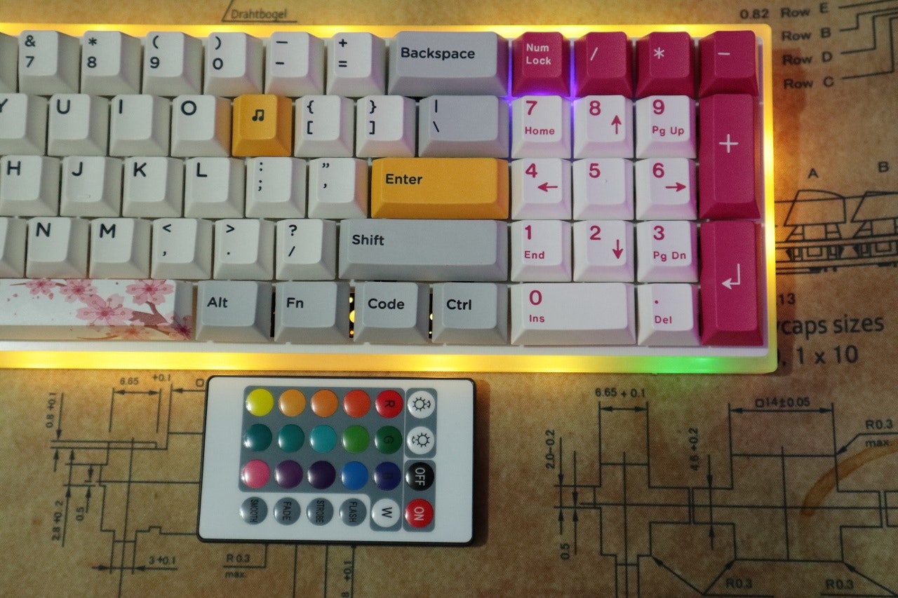 Red Scarf II+ Ver. D Custom Mechanical Keyboard Kit | Mechanical ...