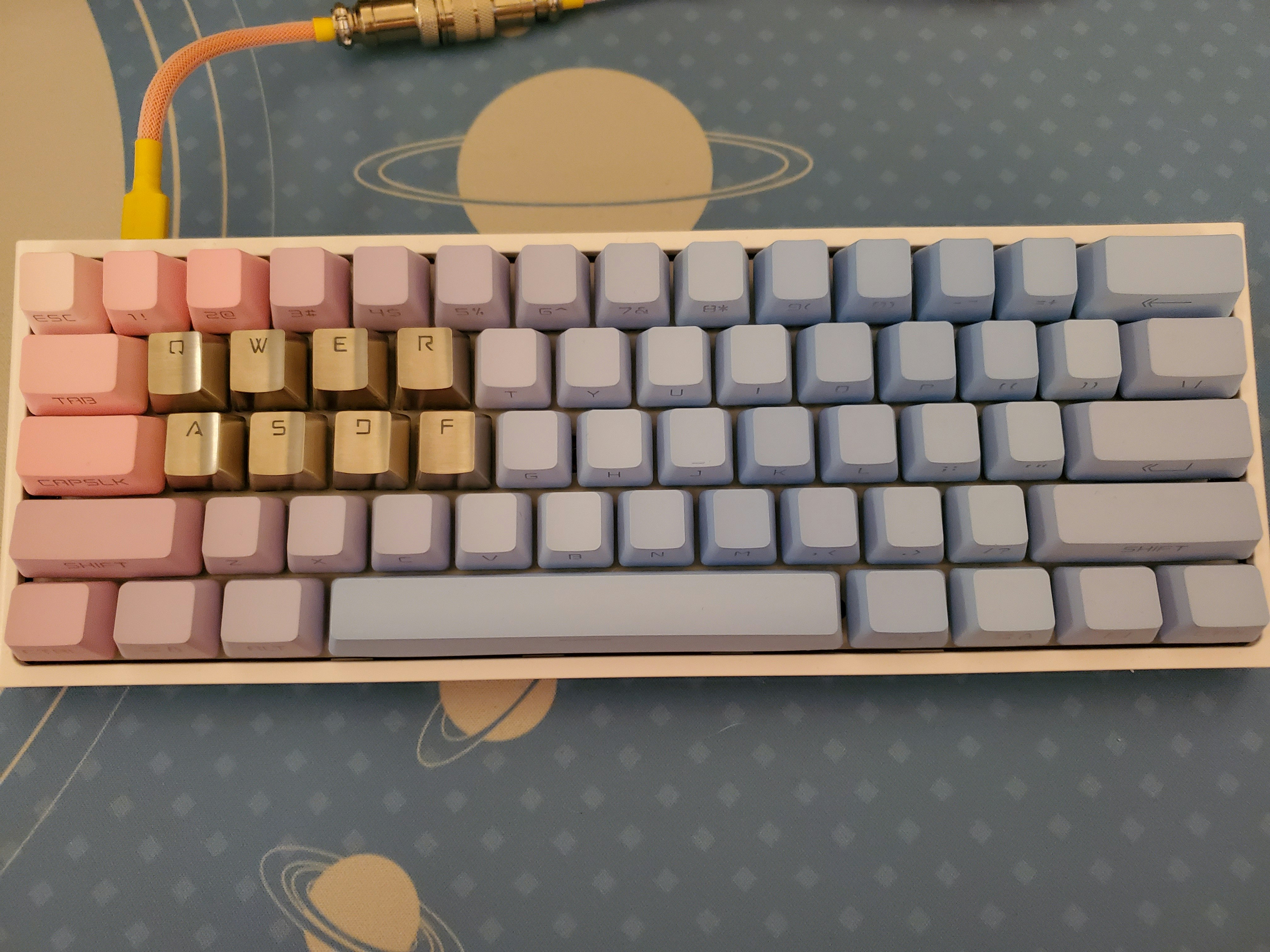 NPKC Gradient PBT Doubleshot Side-Lit Keycap Set | Mechanical Keyboards ...