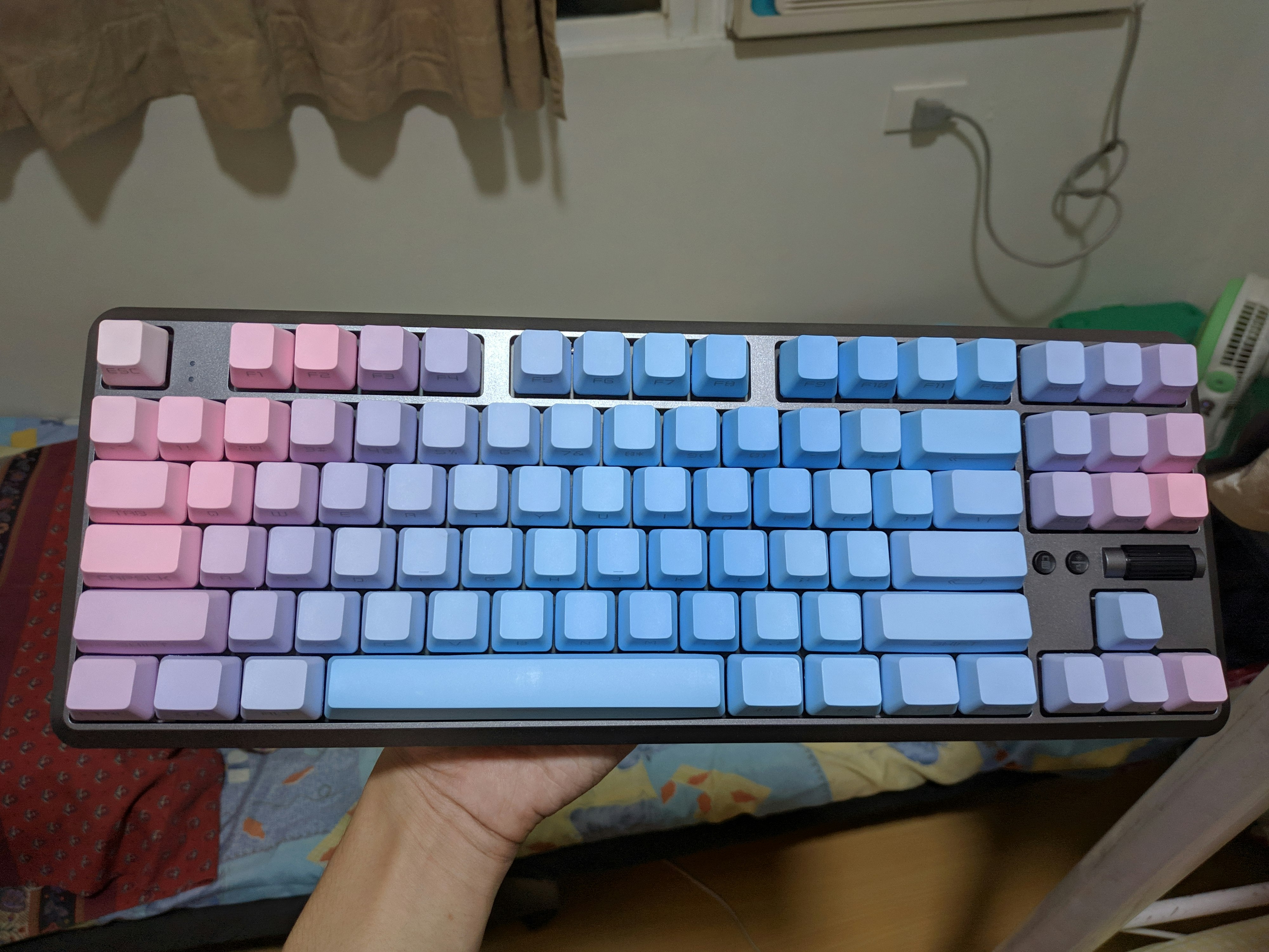 NPKC Gradient PBT Doubleshot Side-Lit Keycap Set | Mechanical Keyboards ...