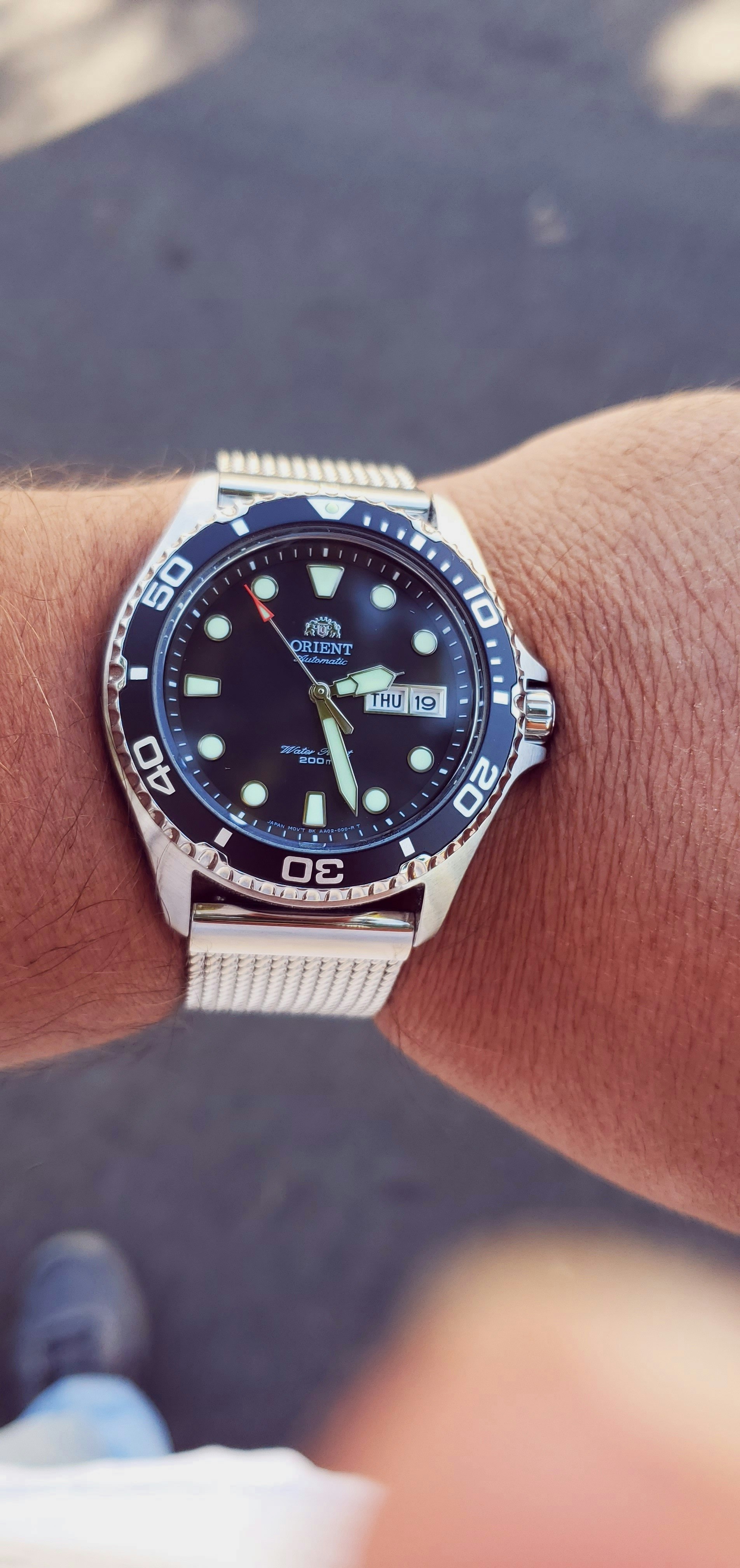 Orient Mako II Automatic Watch | Watches | Dive Watches | Drop