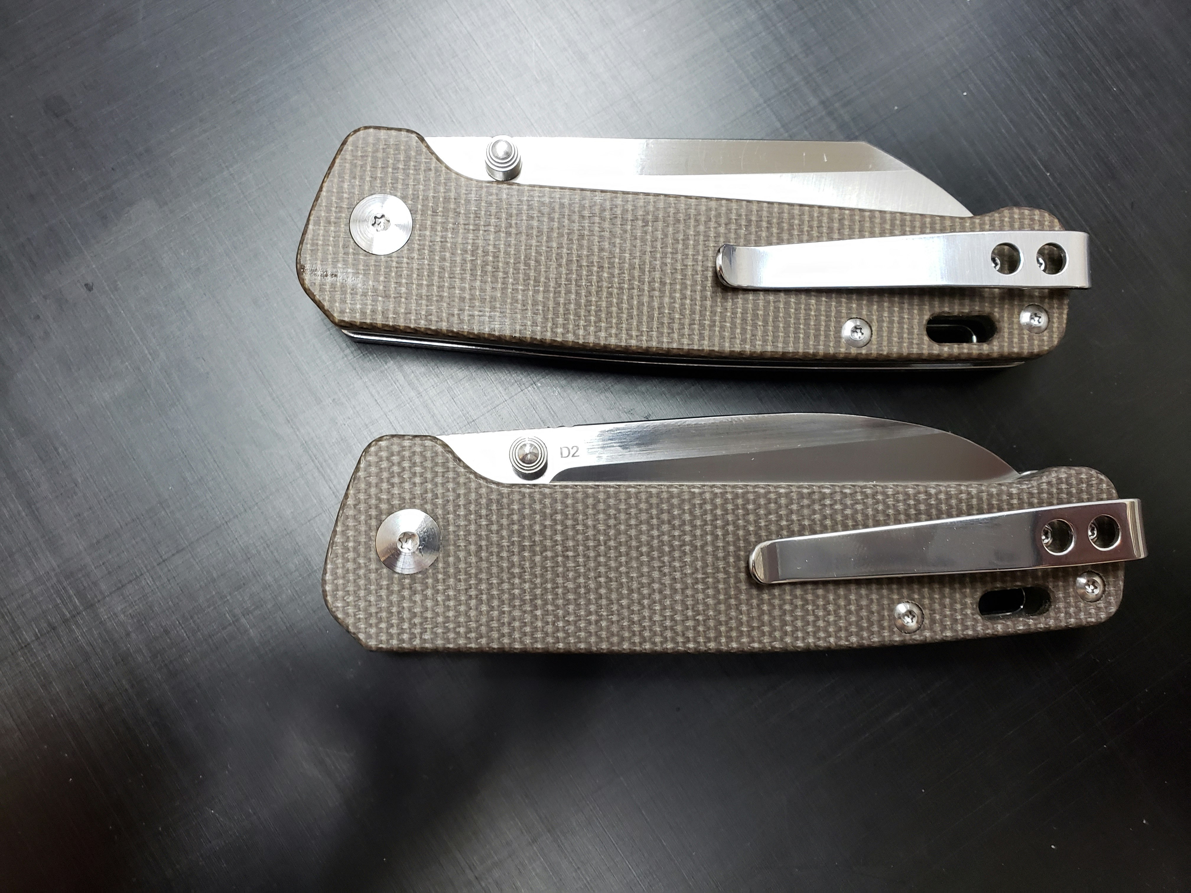 another view of the modified blade profile | Drop