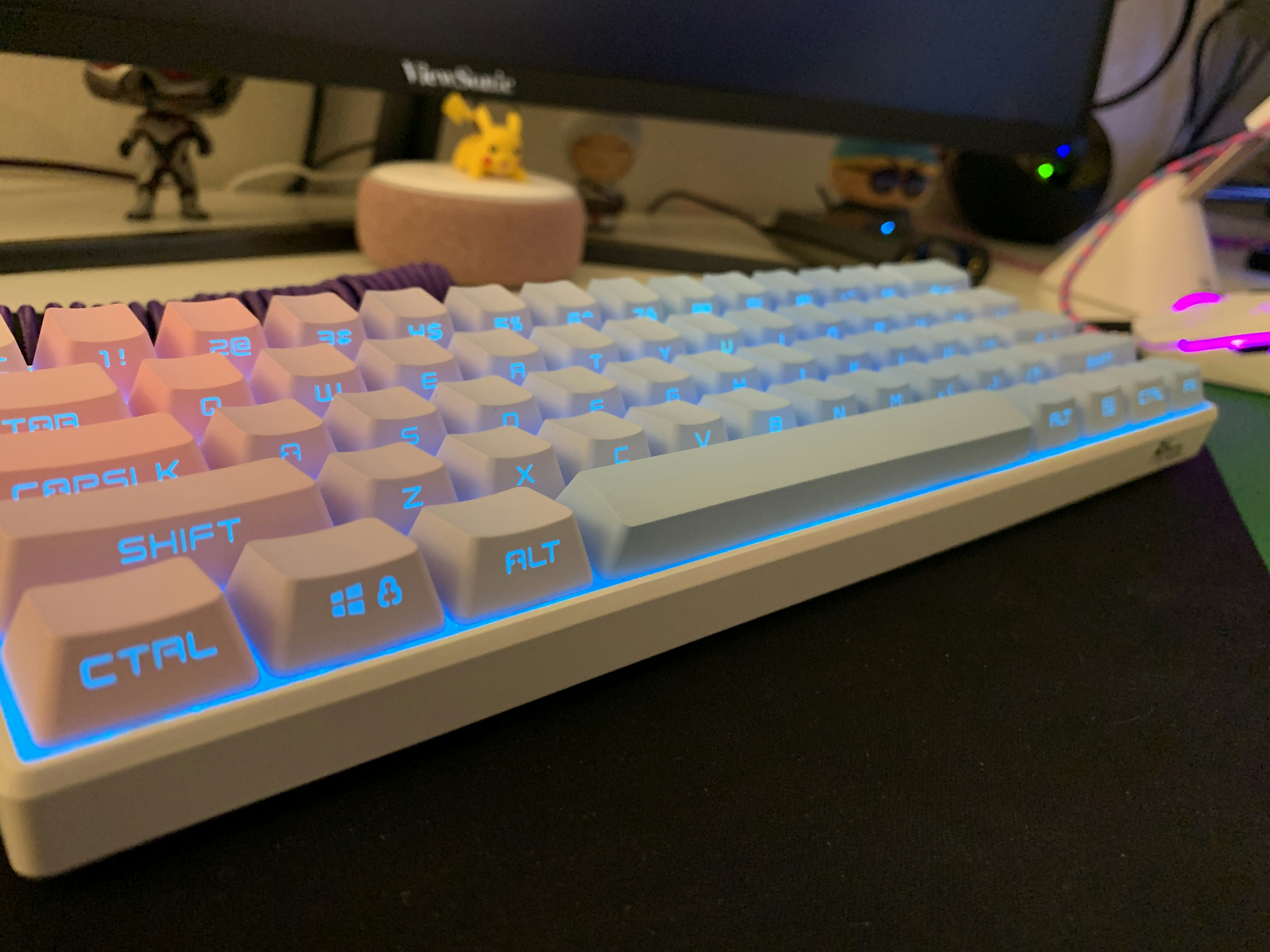 NPKC Gradient PBT Doubleshot Side-Lit Keycap Set | Mechanical Keyboards ...