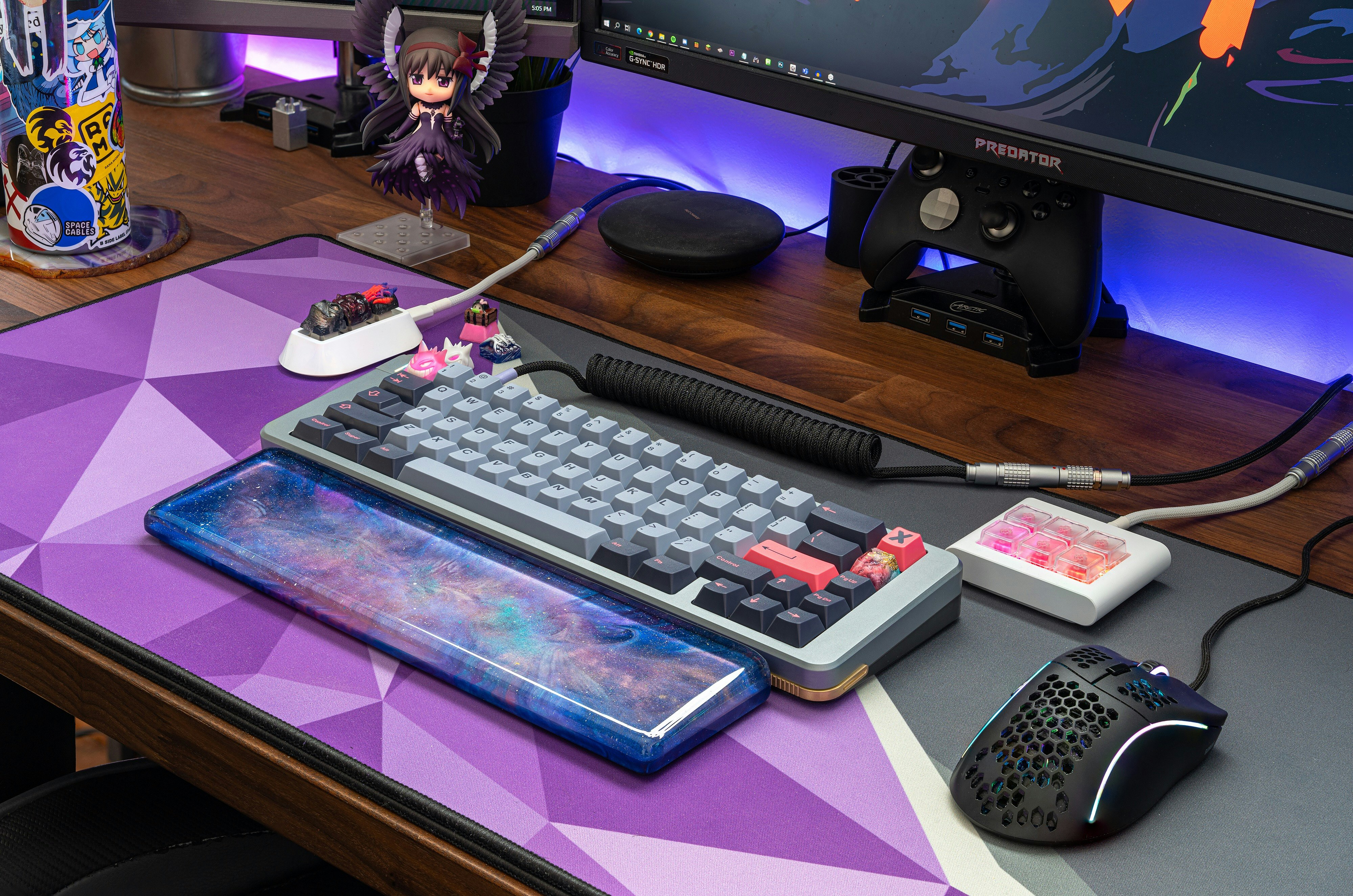 Space65:CyberVoyager -- 65% Custom Keyboard | Drop