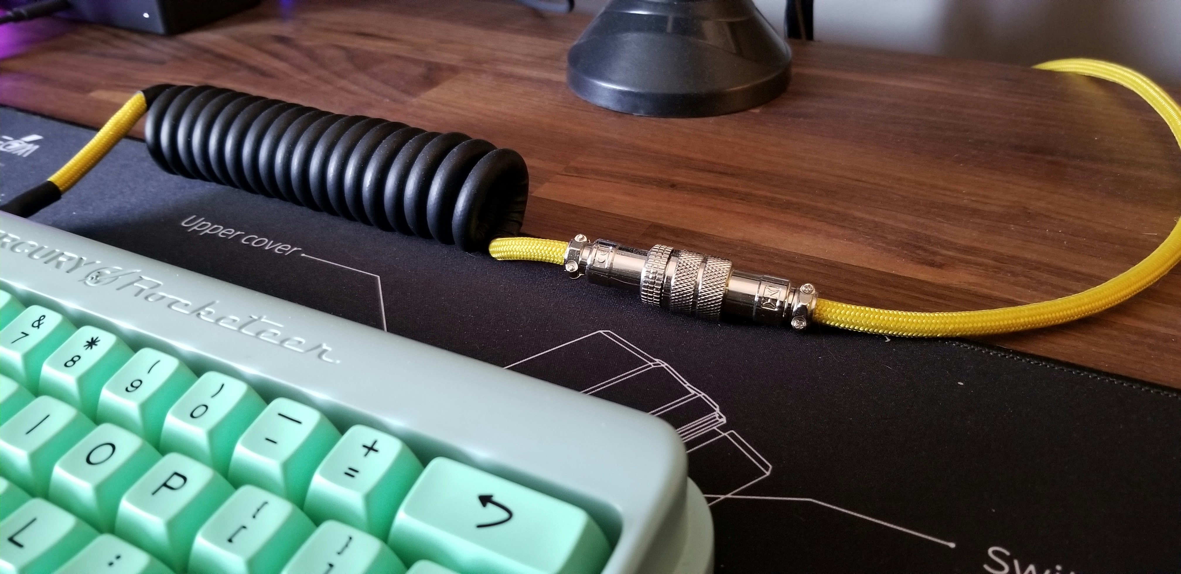 I got the jumbo cable. Great quality and it is thick cable if that ...