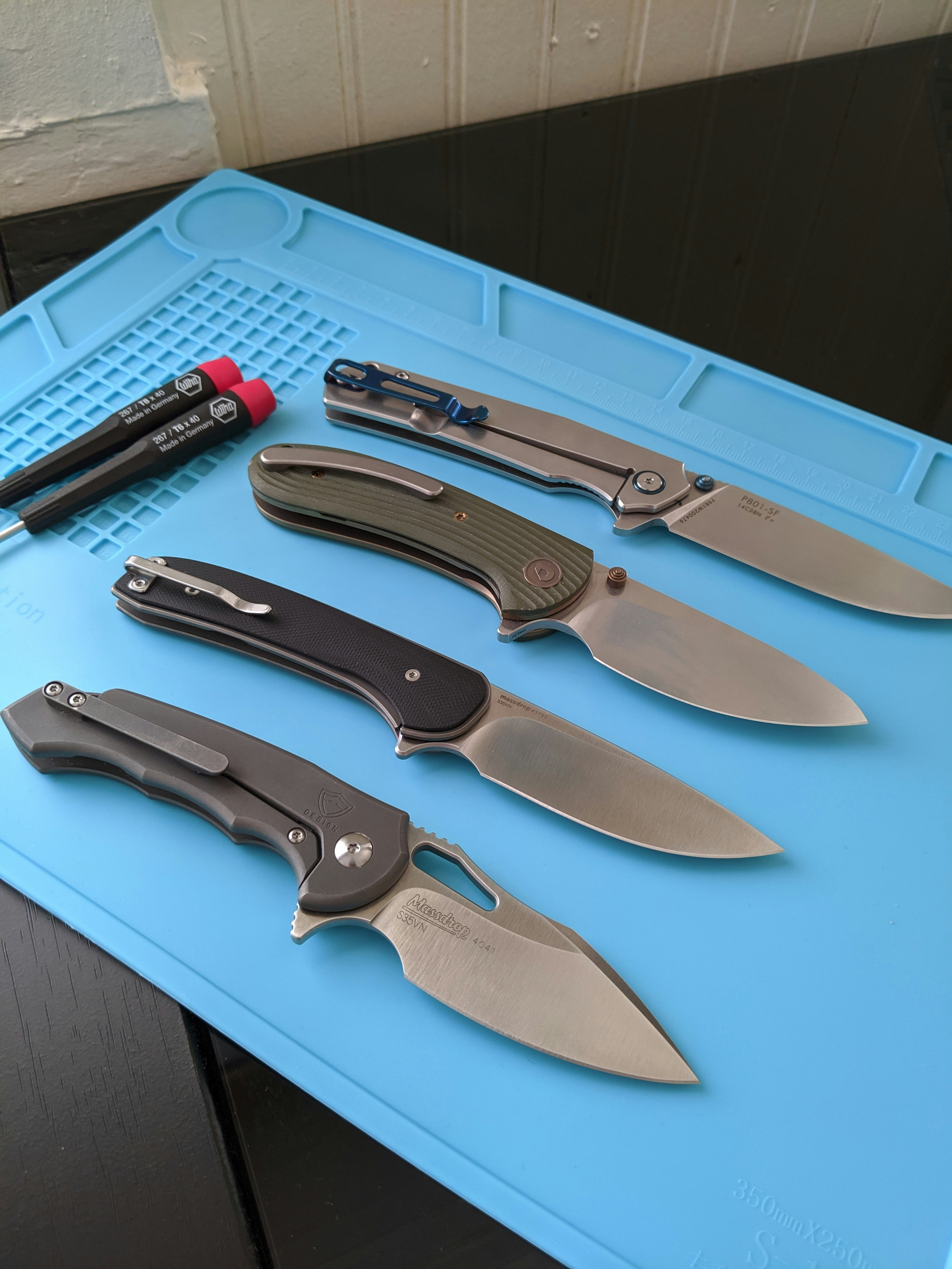 Massdrop x Ferrum Forge Falcon S35VN Folding Knife | Knives | Folding ...