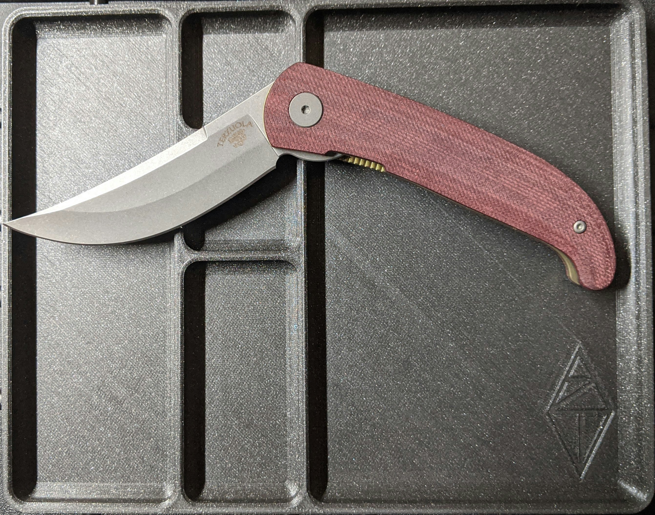 Drop + Terzuola Cyrus Persian Folding Knife | Knives | Folding Knives ...