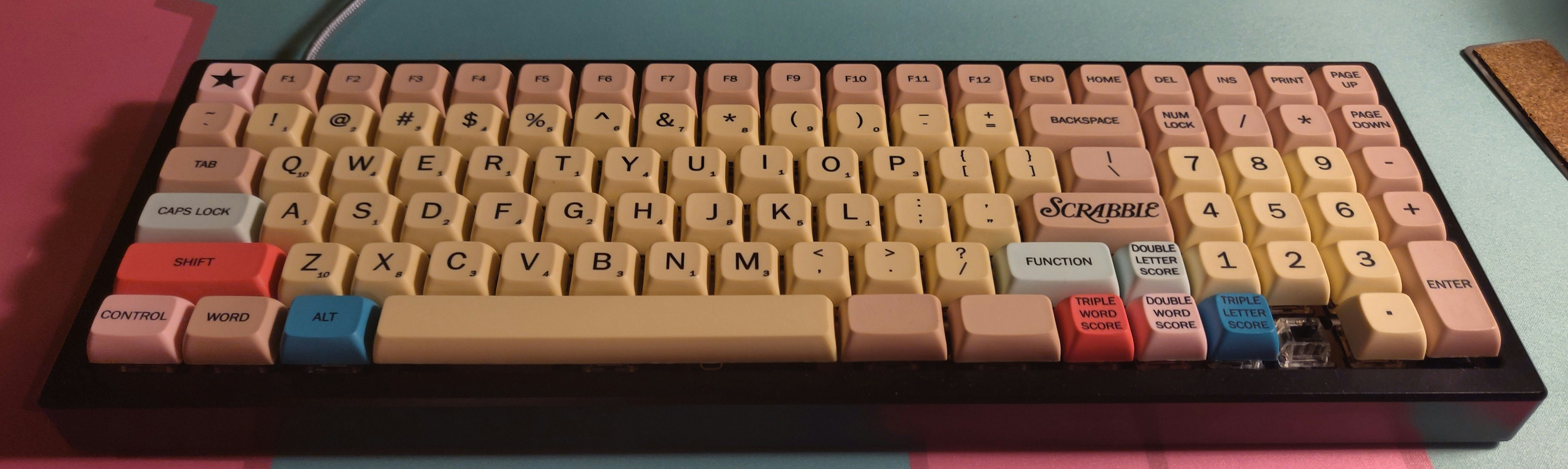 scrabble with alt numrow | Drop