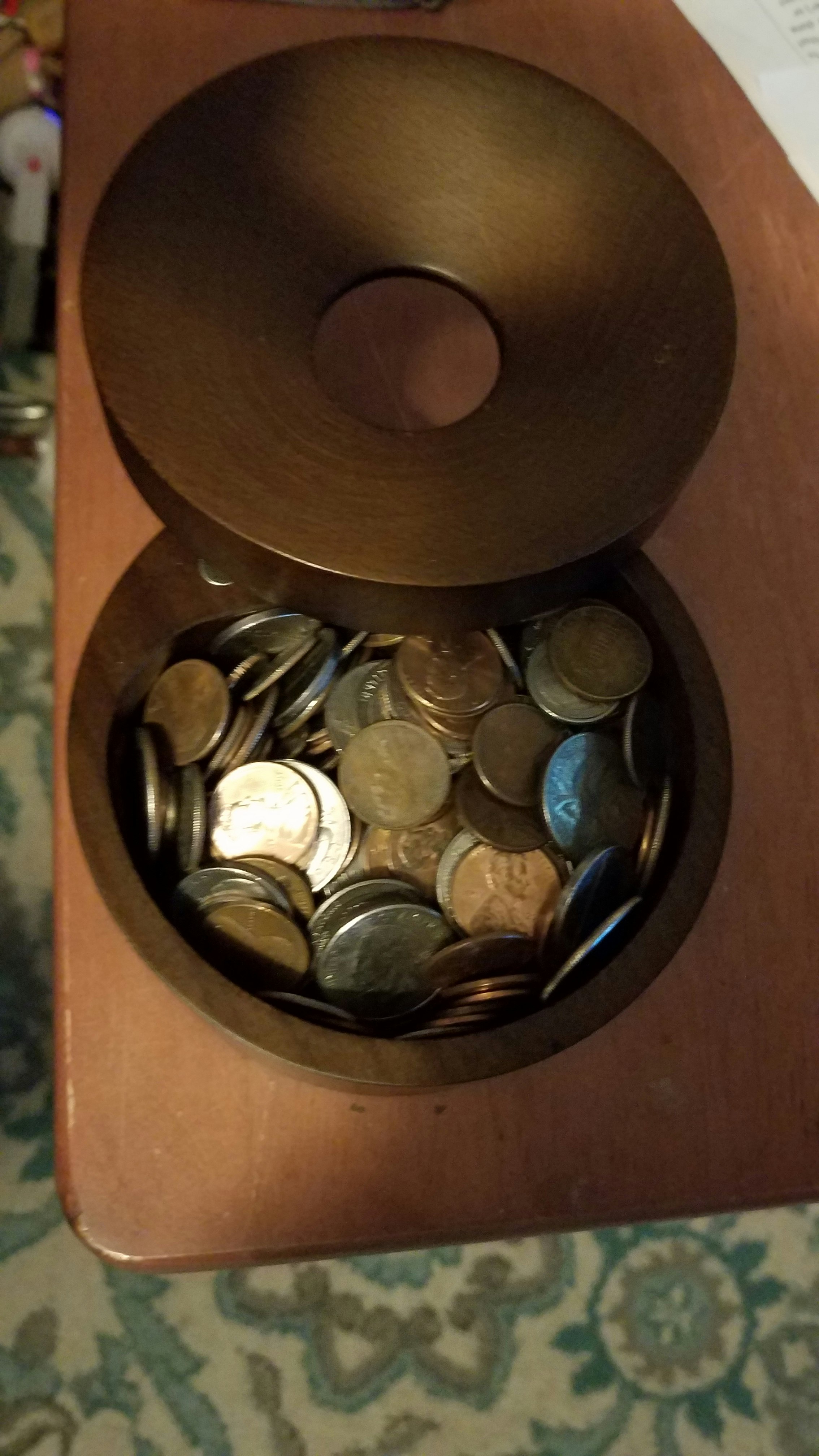 Mordeco Revov Beech Wood Coin Storage | Containers | Drop