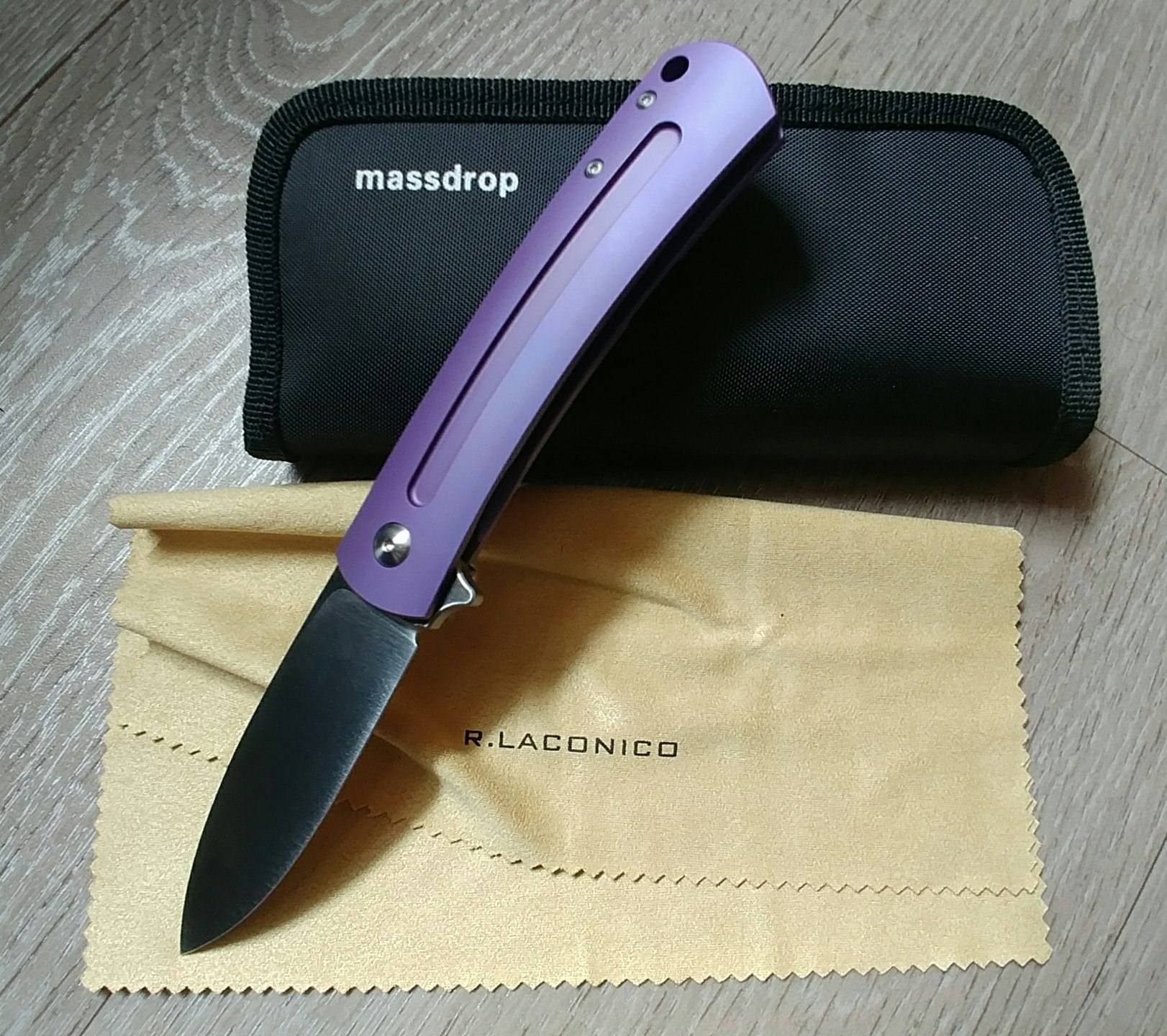 Massdrop x Laconico Keen Spear-Point Folding Knife | Knives | Folding ...