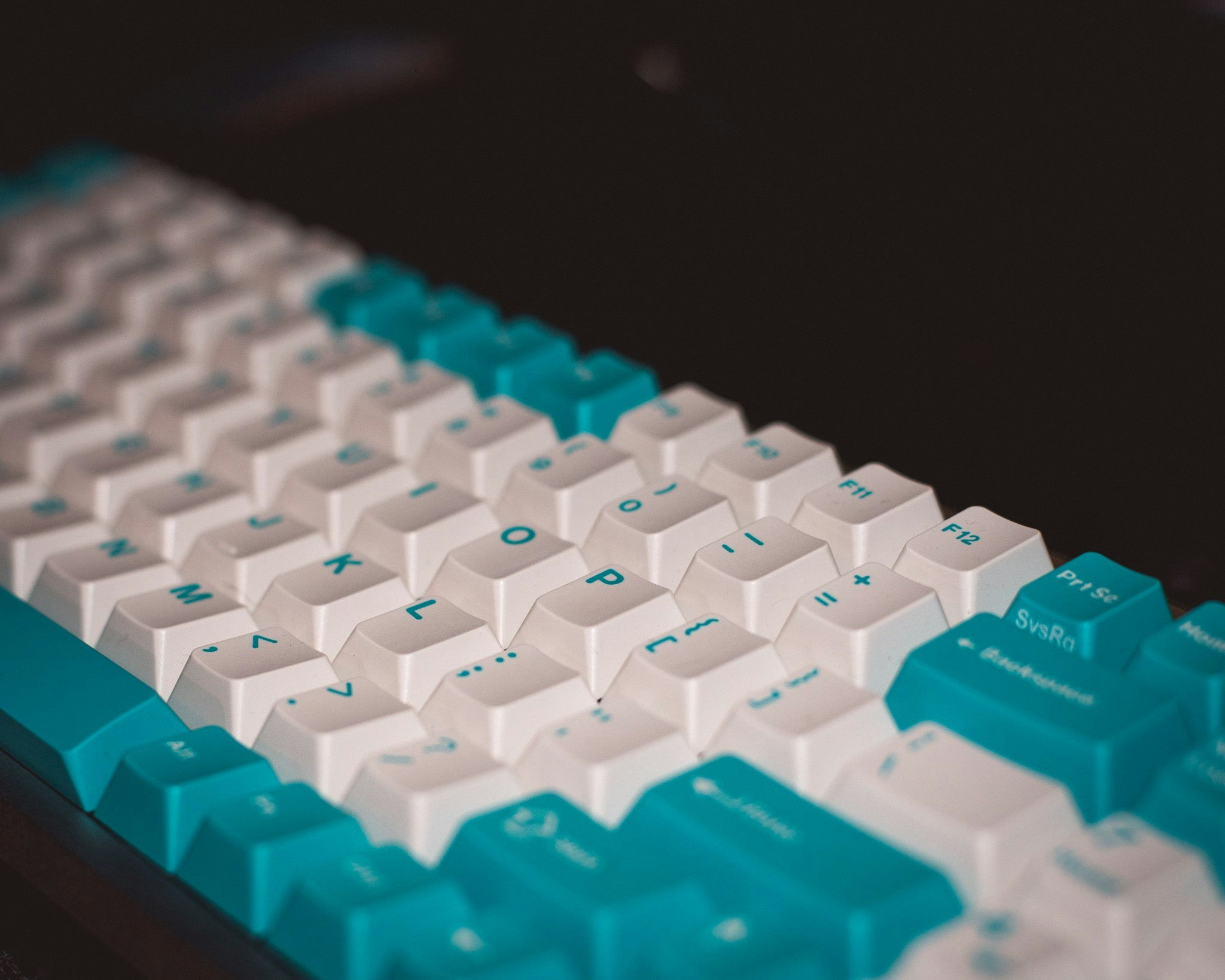 GMK Penumbra and Cyan Doubleshot ABS Keycap Set | Mechanical Keyboards ...