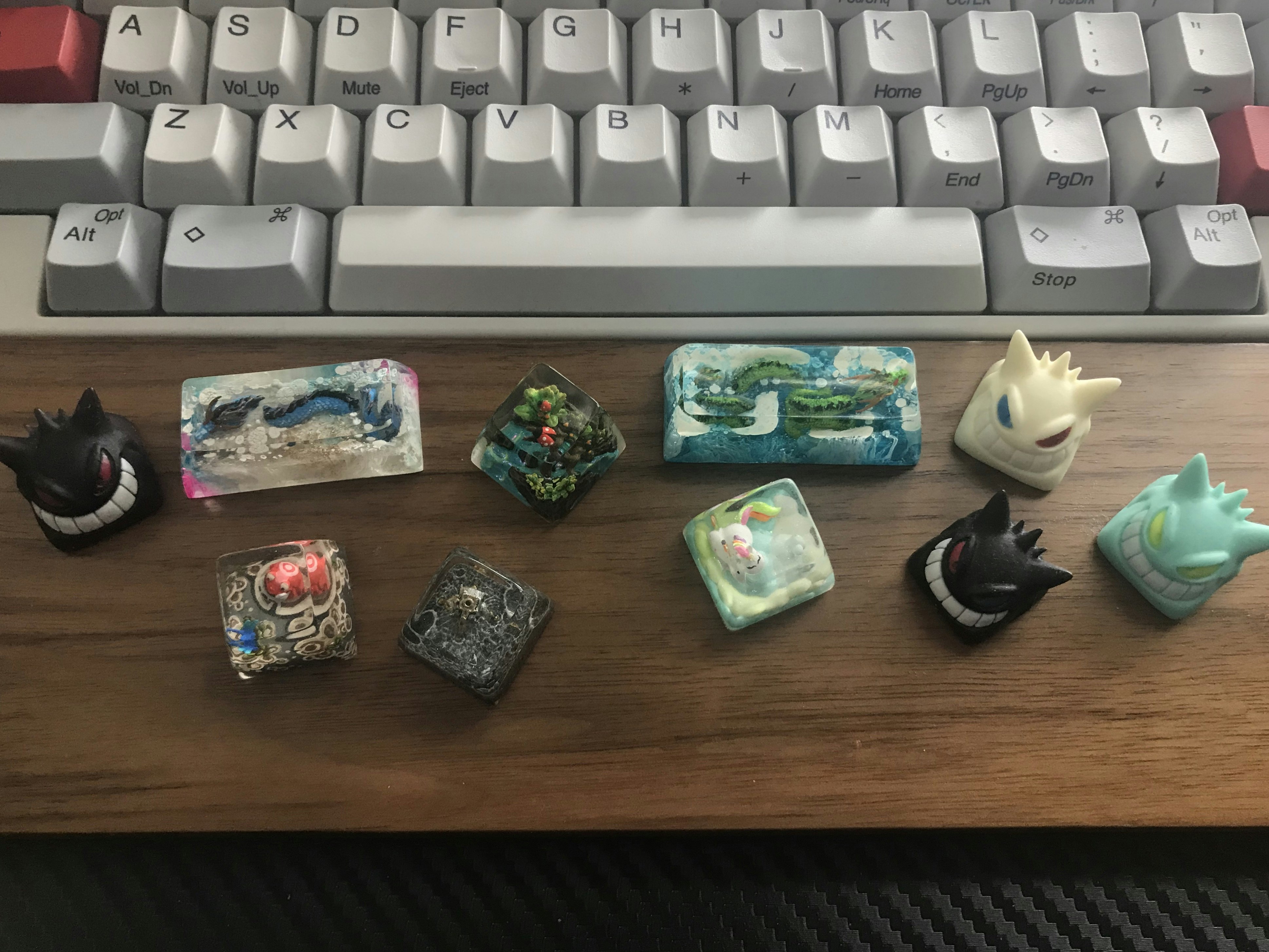 Dwarf Factory Fluffy Unicorn Artisan Keycap | Mechanical Keyboards ...