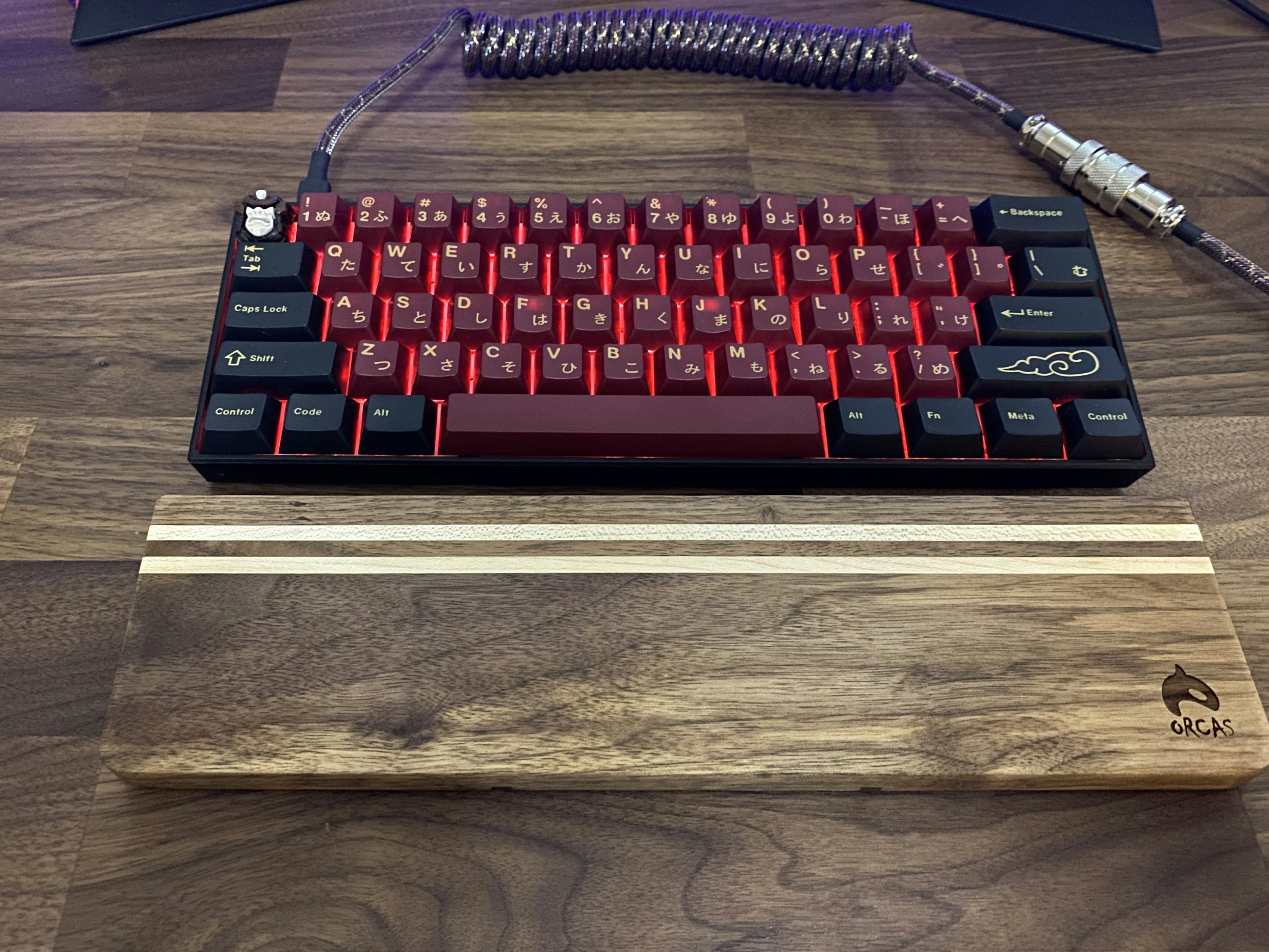 Orcas Wooden Wrist Rests | Mechanical Keyboards | Wrist Rest | Wrist ...