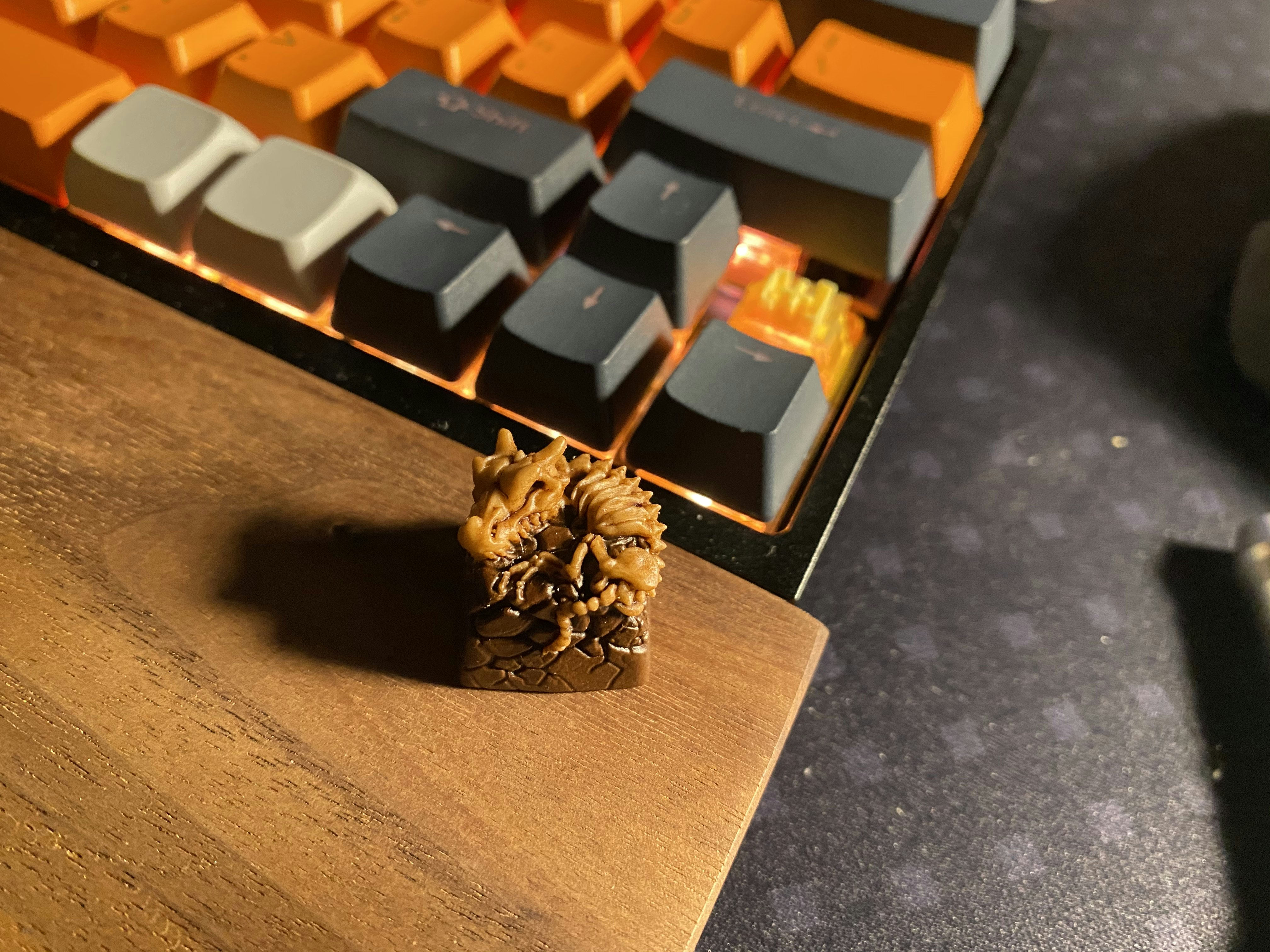 MEMEDA Bone Dragon Artisan Keycap | Mechanical Keyboards | Keycaps ...