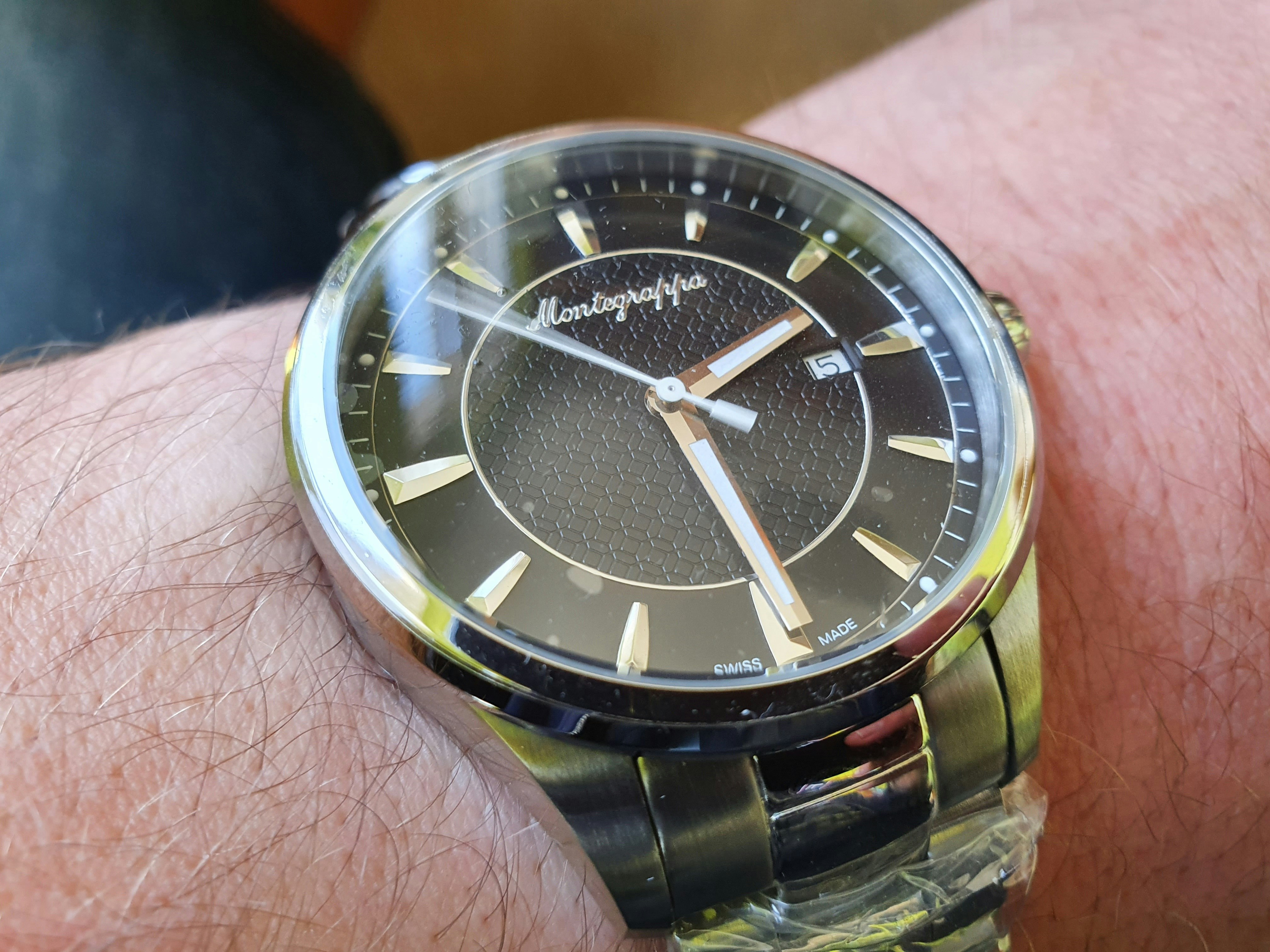 Montegrappa Fortuna Quartz Watch | Watches | Dress Watches | Drop