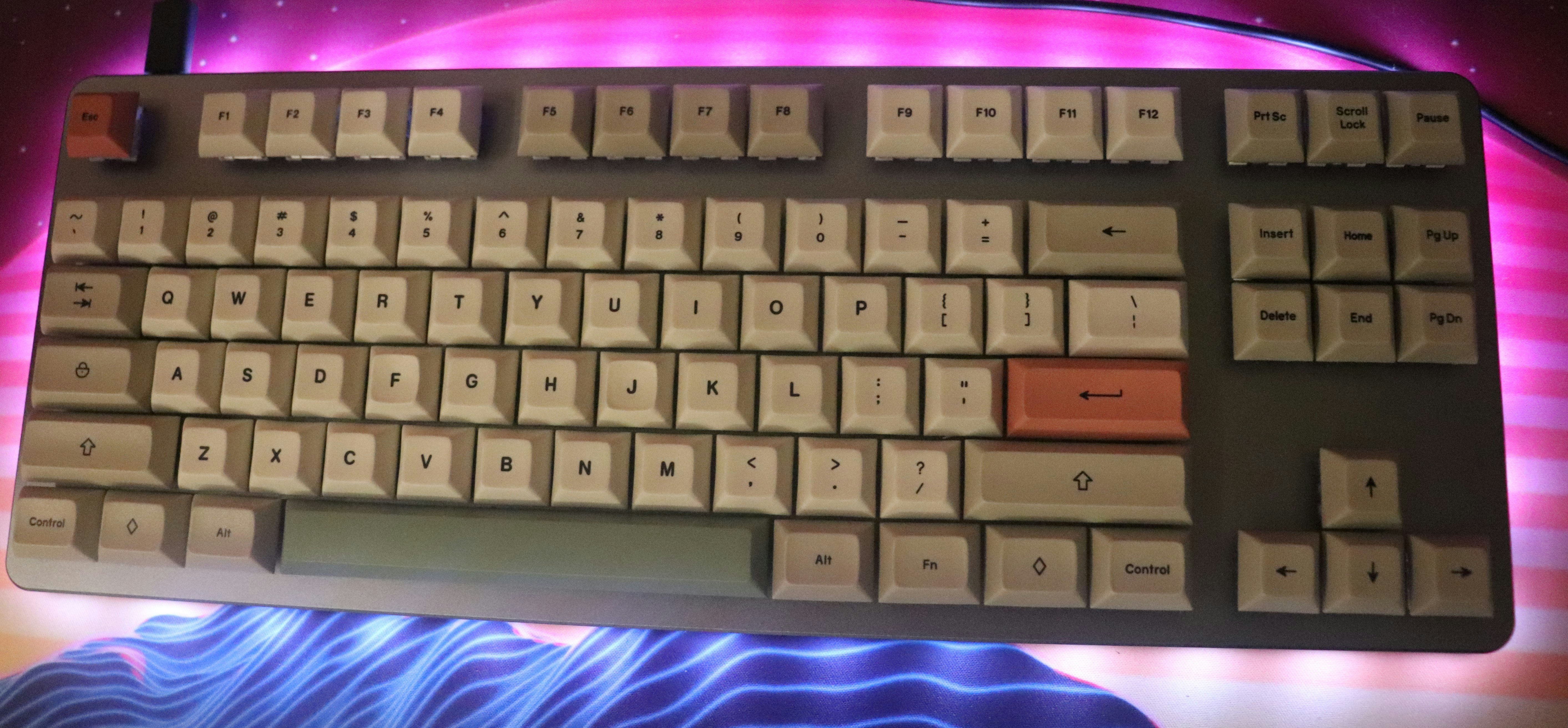 9009 Retro DSA PBT Keycaps | Drop