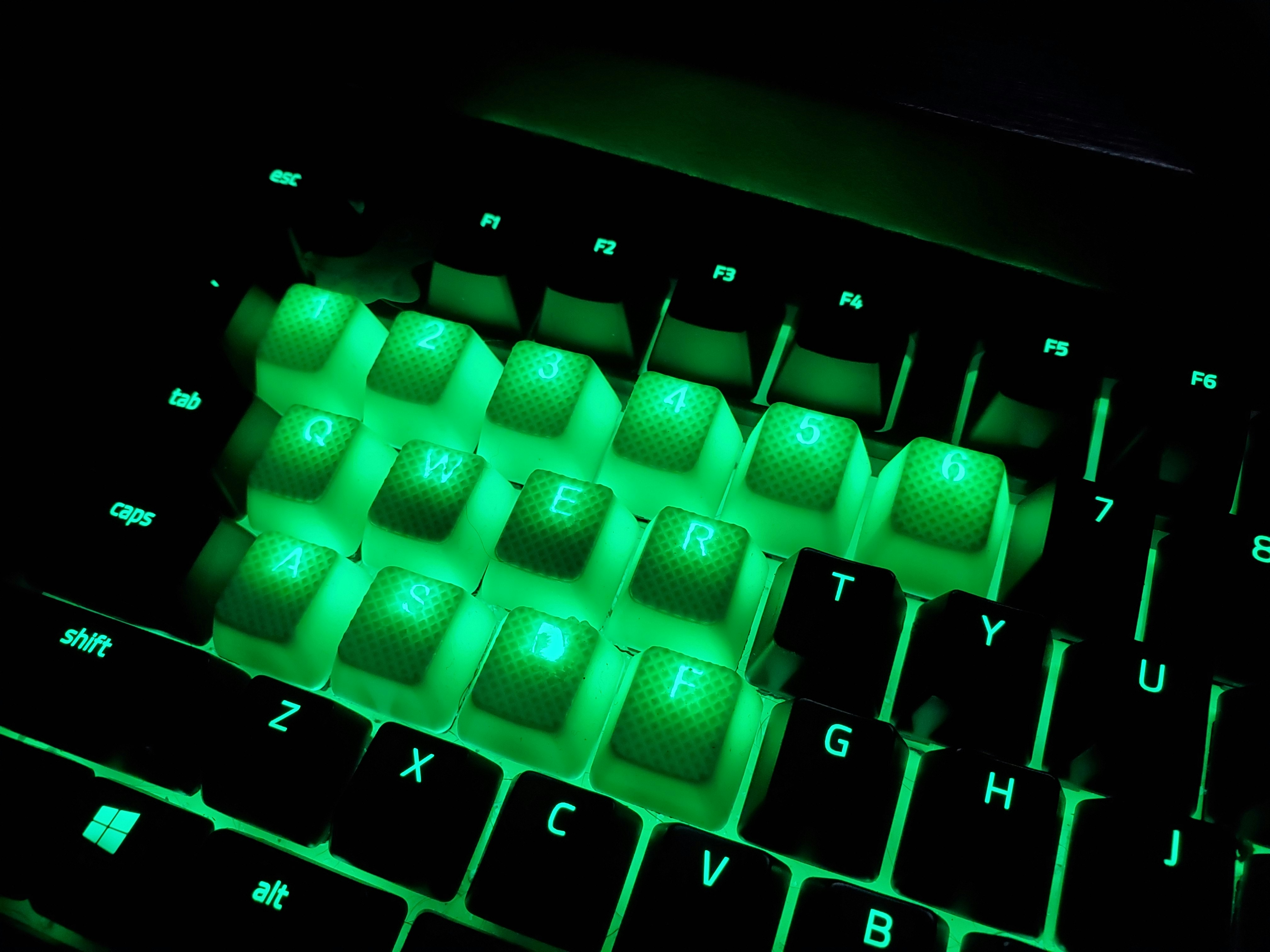 Tai-Hao Neon Rubber Backlit Gaming Keycap Set | Price & Reviews | Drop ...