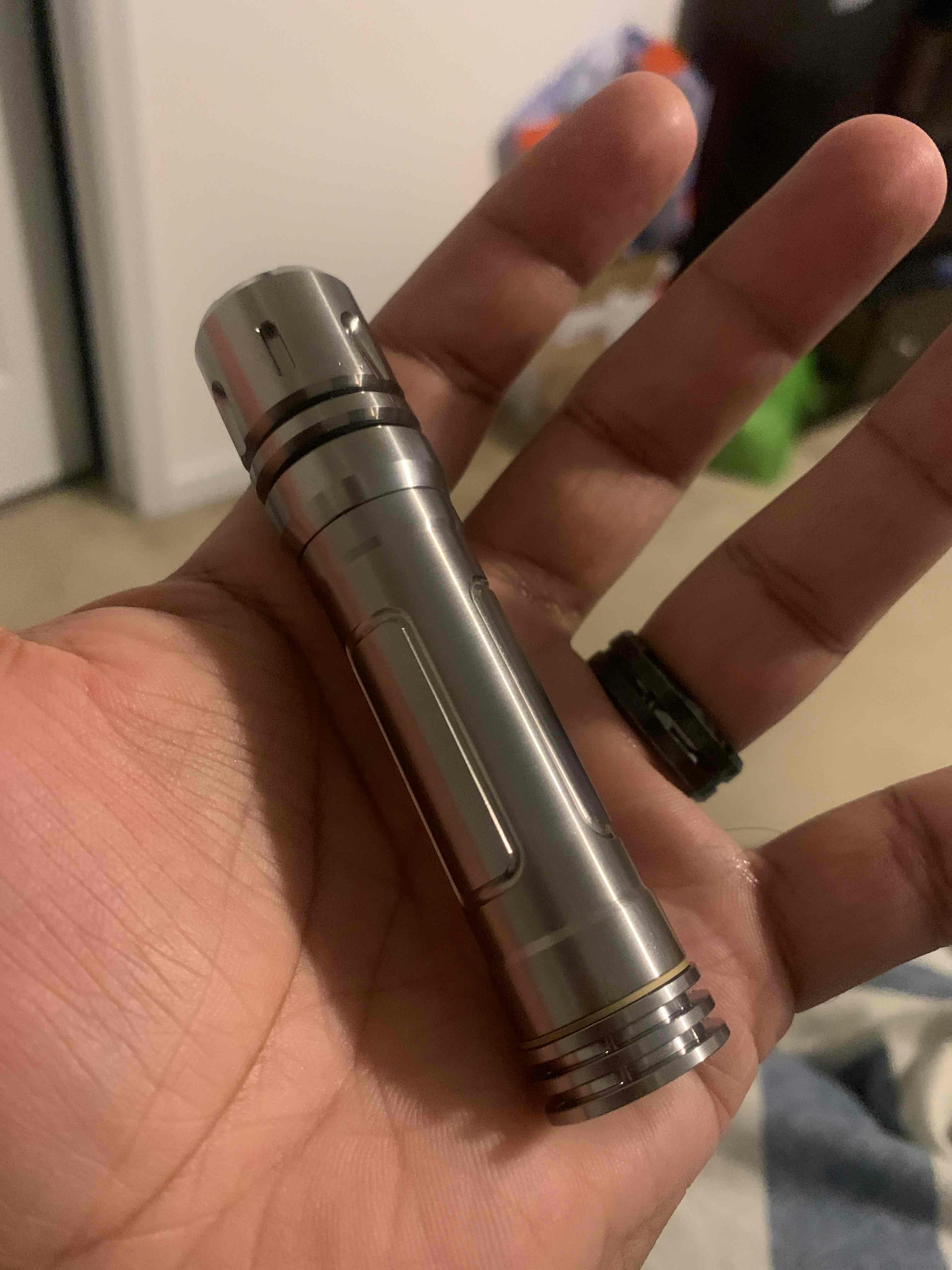 ReyLight Ti Lan AA (Rev 3) Titanium Flashlight | Flashlights | Pocket ...